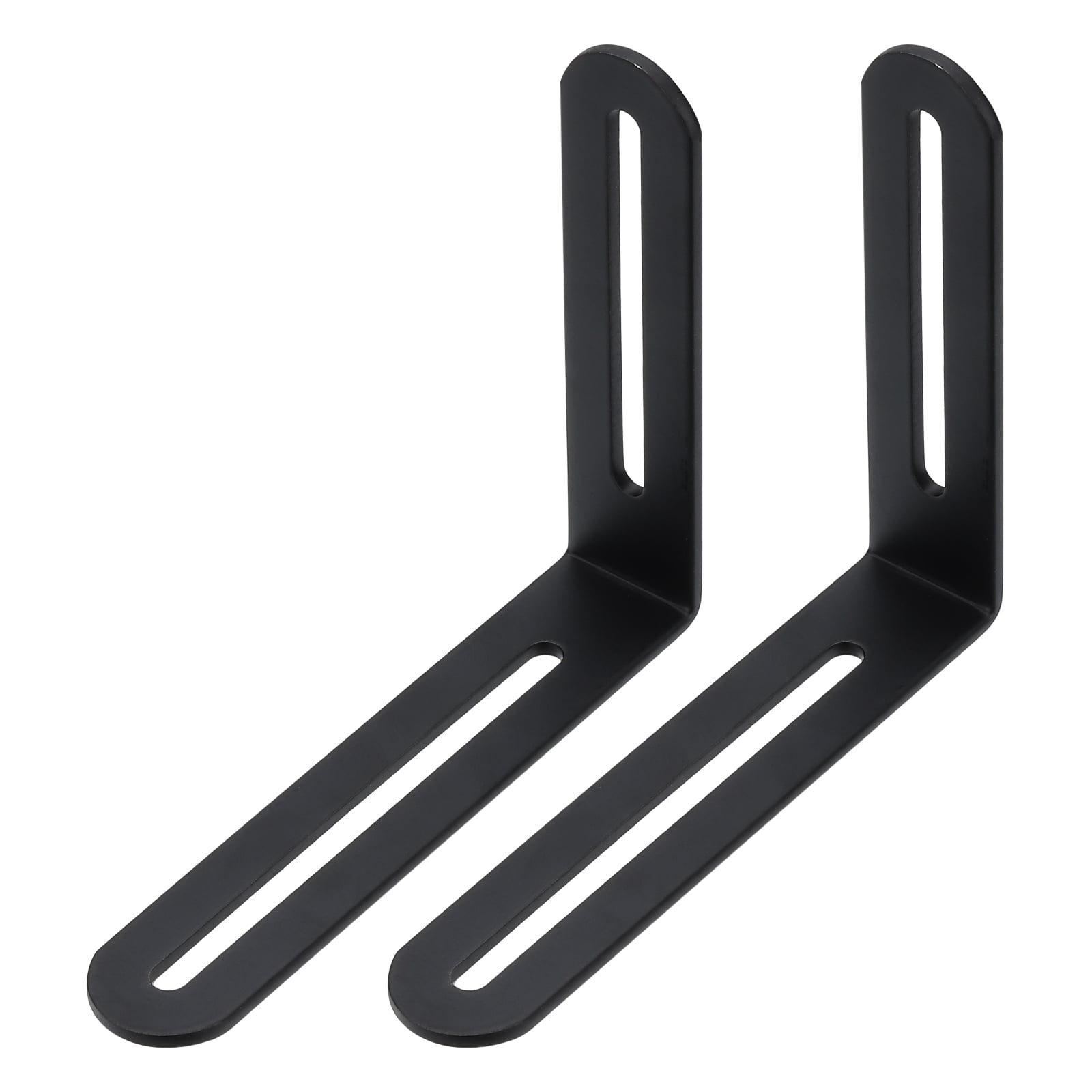 Uxcell 2 Pcs 4 18/25" Adjustable L-Shape Corner Brace with Slot Joint ...