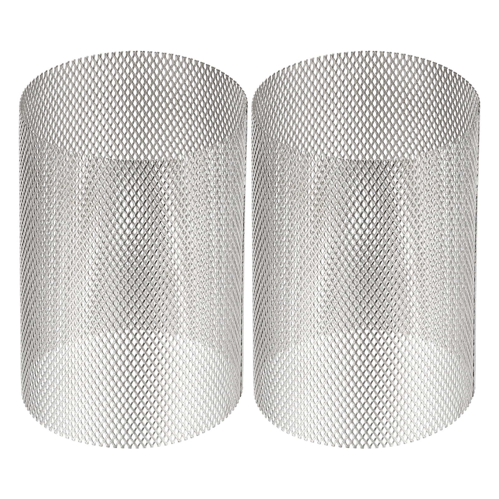 Uxcell 2 Pcs 55mm OD Strainer Mesh, 80mm H Screen Y Shaped Strainer ...