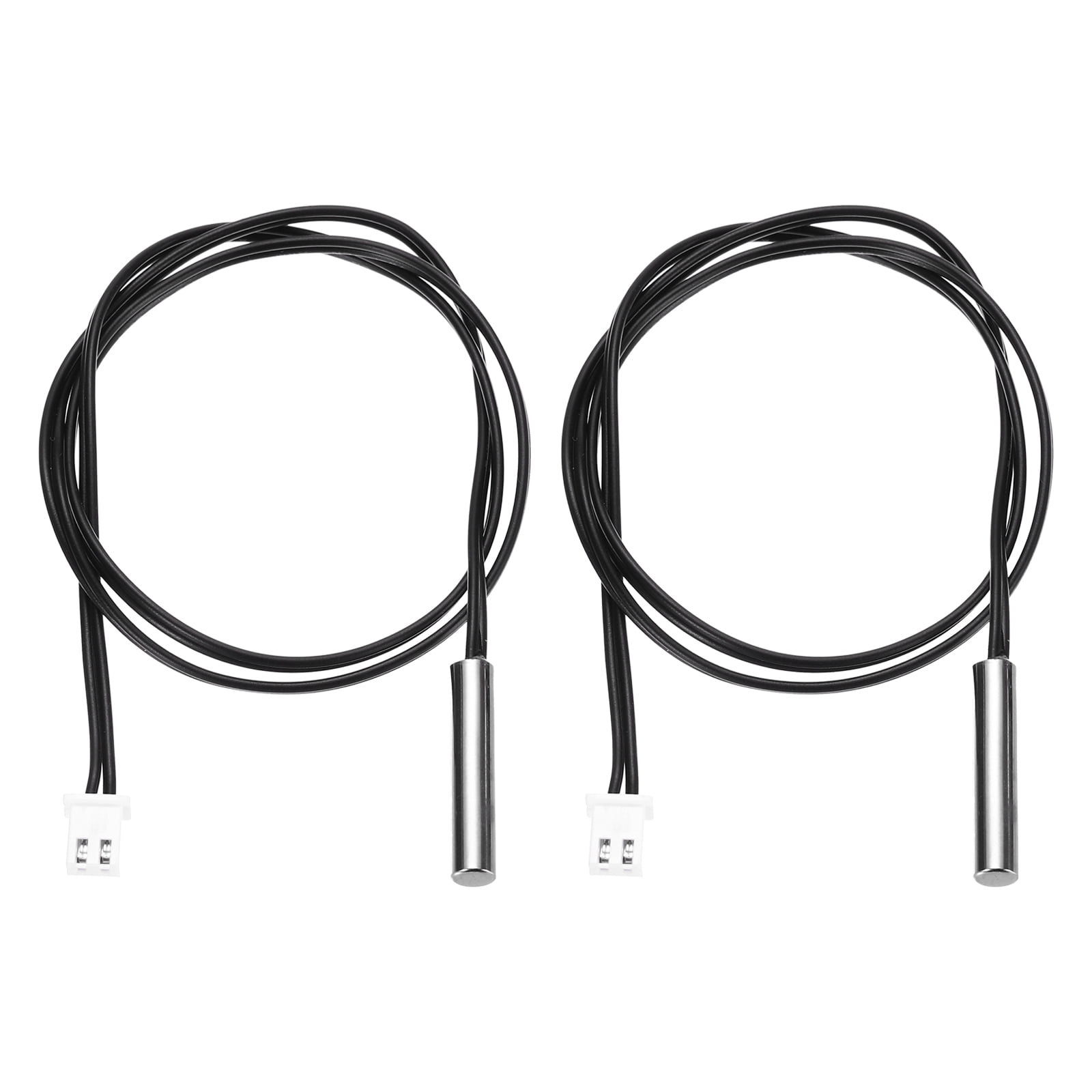 Uxcell 2 Pcs 5K NTC Thermal Sensor Probe, Stainless Steel Sensitive ...
