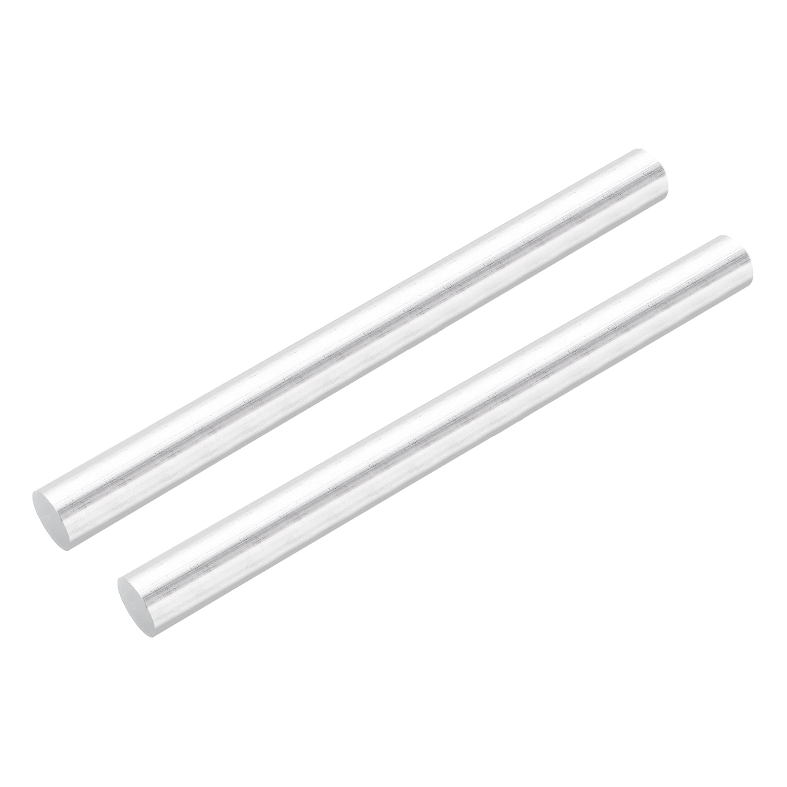 Uxcell 2 Pcs Aluminum Rods,1" Dia 13"Long Solid Round Rod Stick 6061 ...
