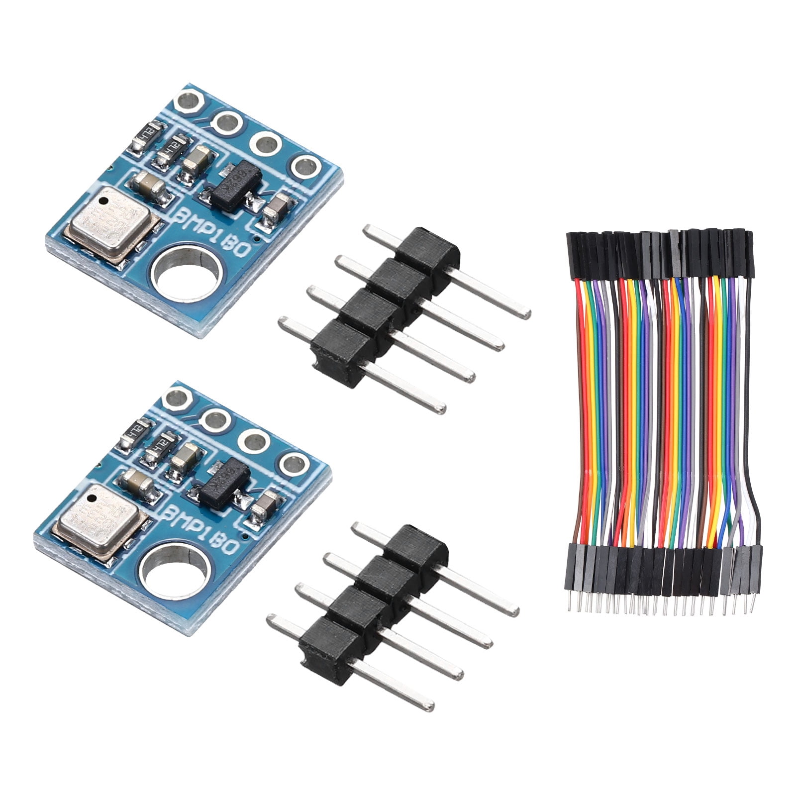 Uxcell 2 Pcs BMP180 Single Hole I2C IIC Atmospheric Pressure Sensor ...