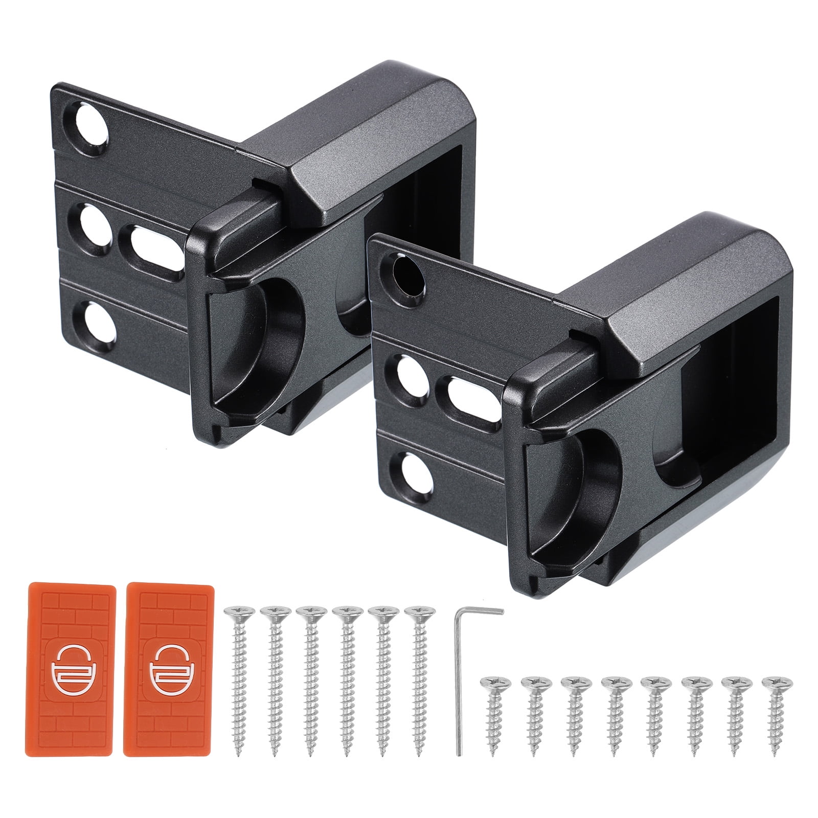 Uxcell 2 Pcs Home Security Door Lock, Child Proof Door Reinforcement ...