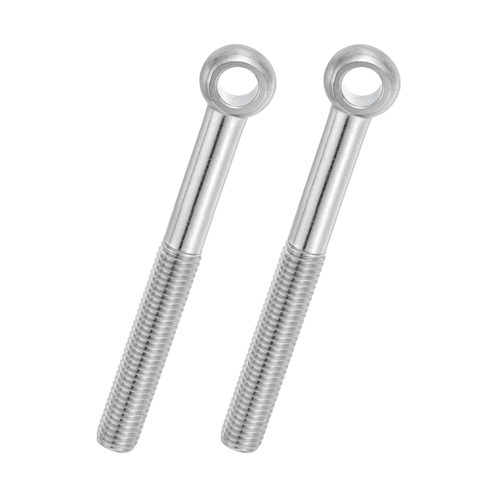 Uxcell 2 Pcs M12x110mm Shoulder Swing Lifting Eye Bolt, 304 Stainless ...