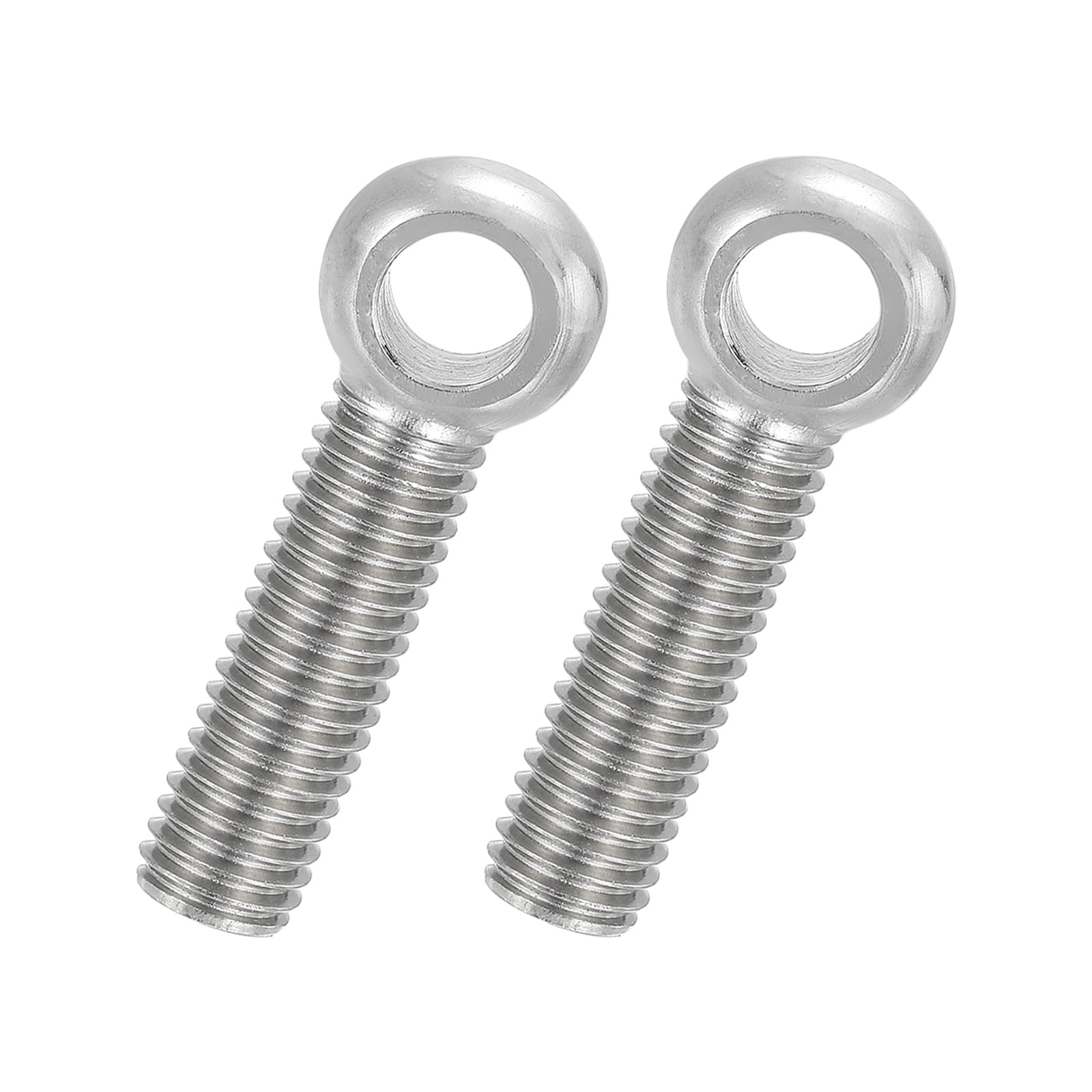 Uxcell 2 Pcs M12x50mm Shoulder Swing Lifting Eye Bolt, 304 Stainless ...