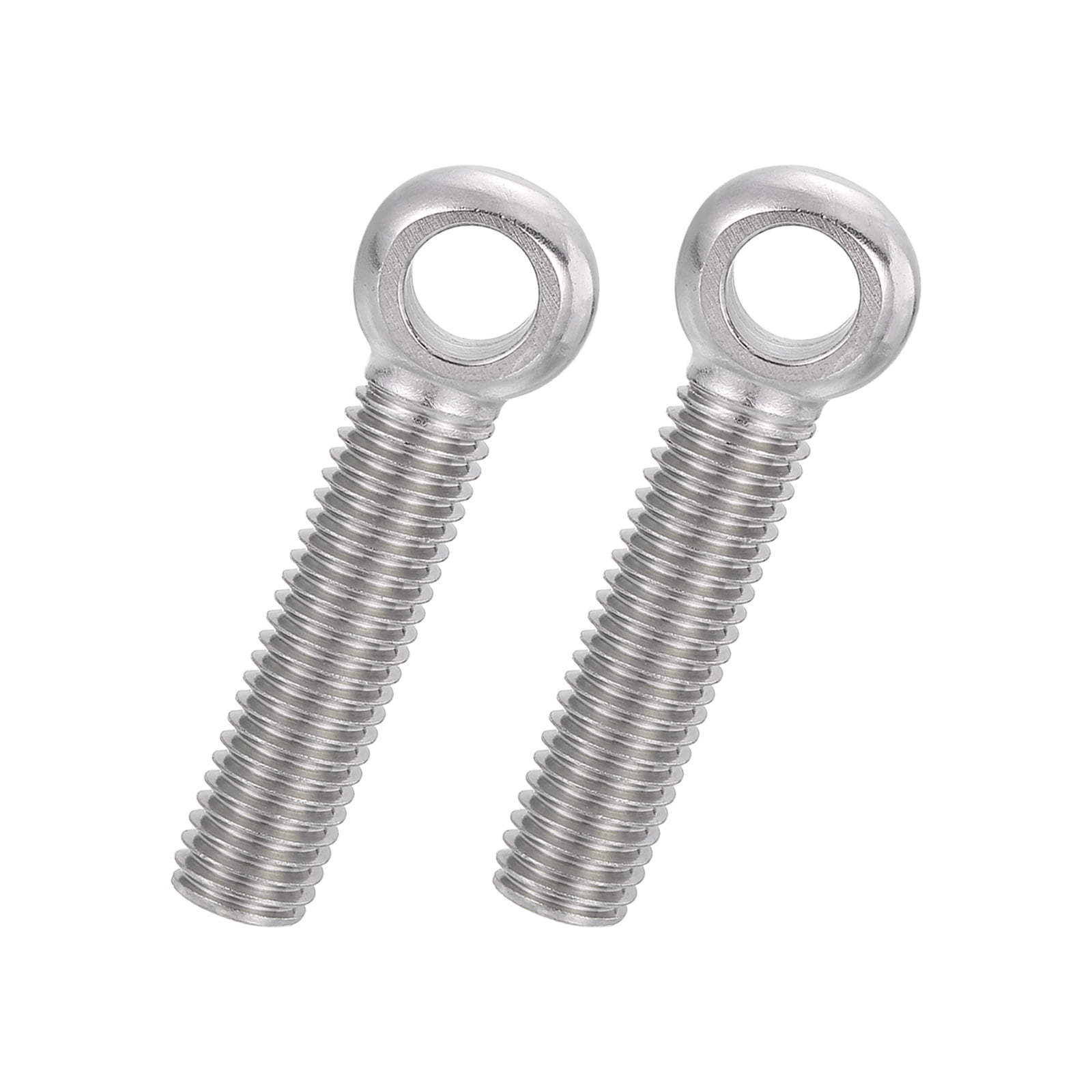 Uxcell 2 Pcs M12x55mm Shoulder Swing Lifting Eye Bolt, 304 Stainless ...