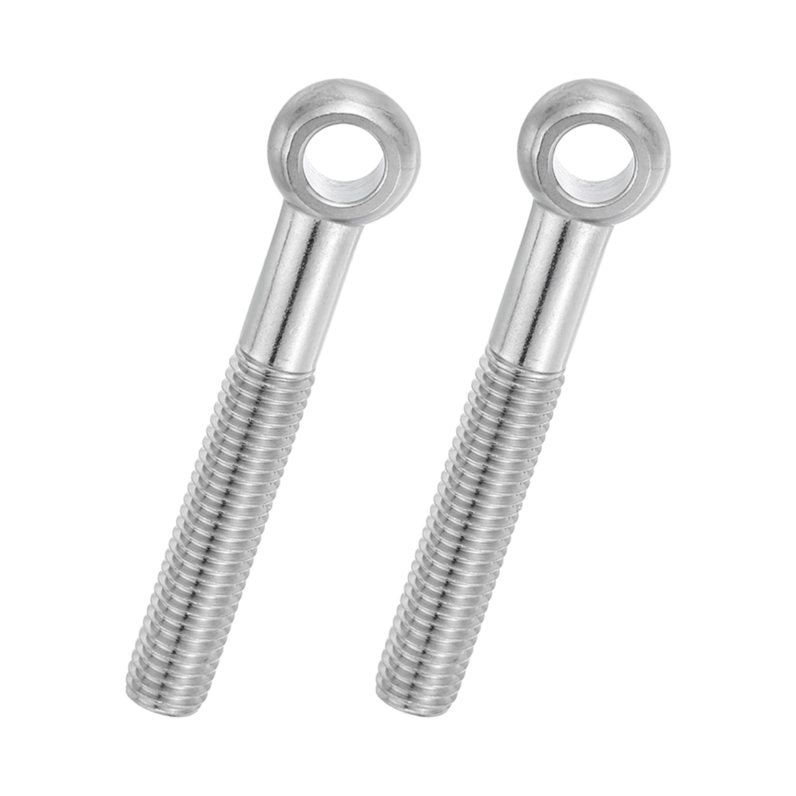 Uxcell 2 Pcs M12x90mm Shoulder Swing Lifting Eye Bolt, 304 Stainless ...