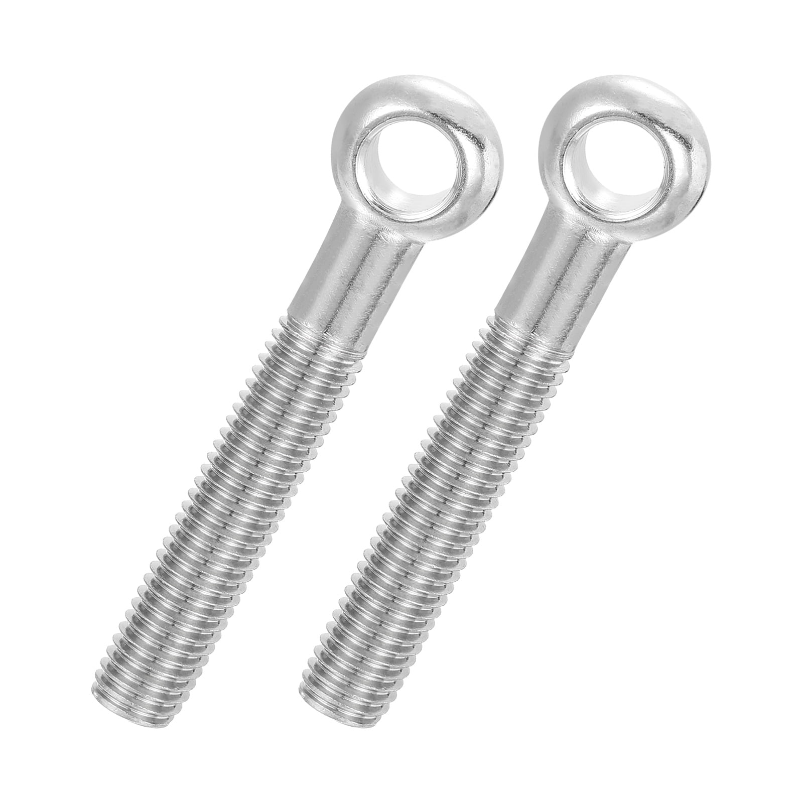 Uxcell 2 Pcs M14x90mm Shoulder Swing Lifting Eye Bolt, 304 Stainless ...