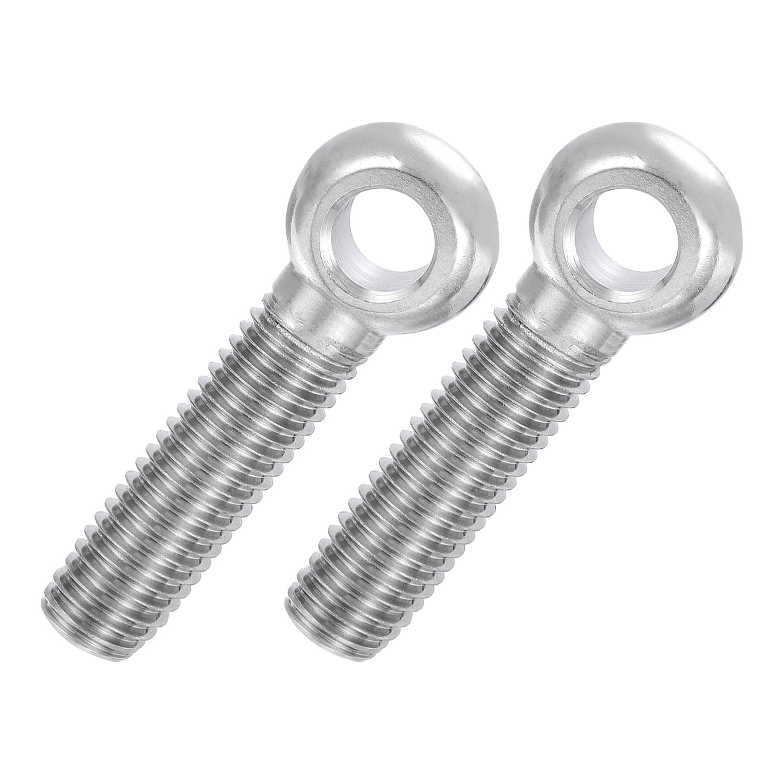 Uxcell 2 Pcs M18x80mm Shoulder Swing Lifting Eye Bolt, 304 Stainless ...