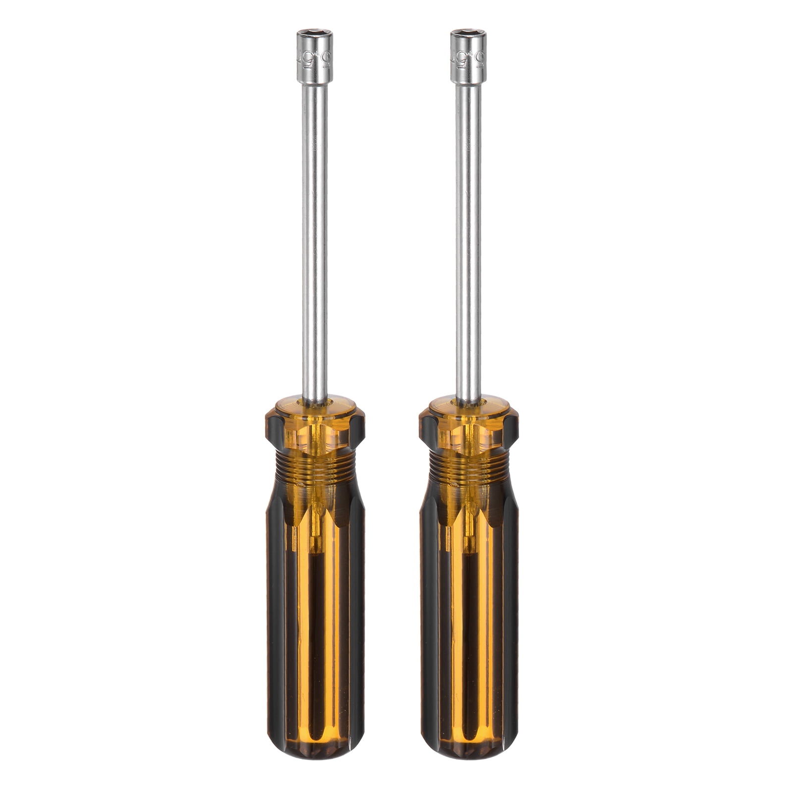 Uxcell 2 Pcs Metric Nut Screwdriver 5.5mm Non-Magnetic for Automotive ...