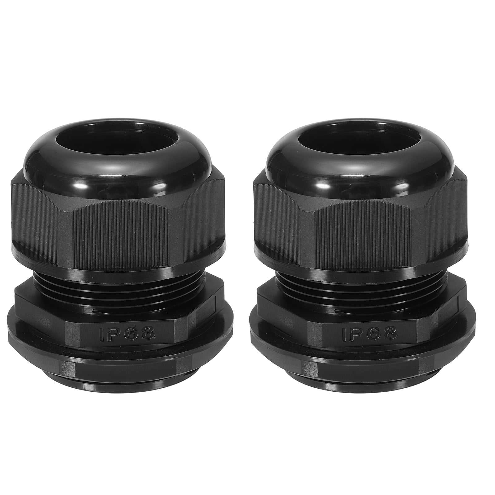Uxcell 2 Pcs PG36 Cable Glands Adjustable 24-31mm PA6 Nylon IP68 ...