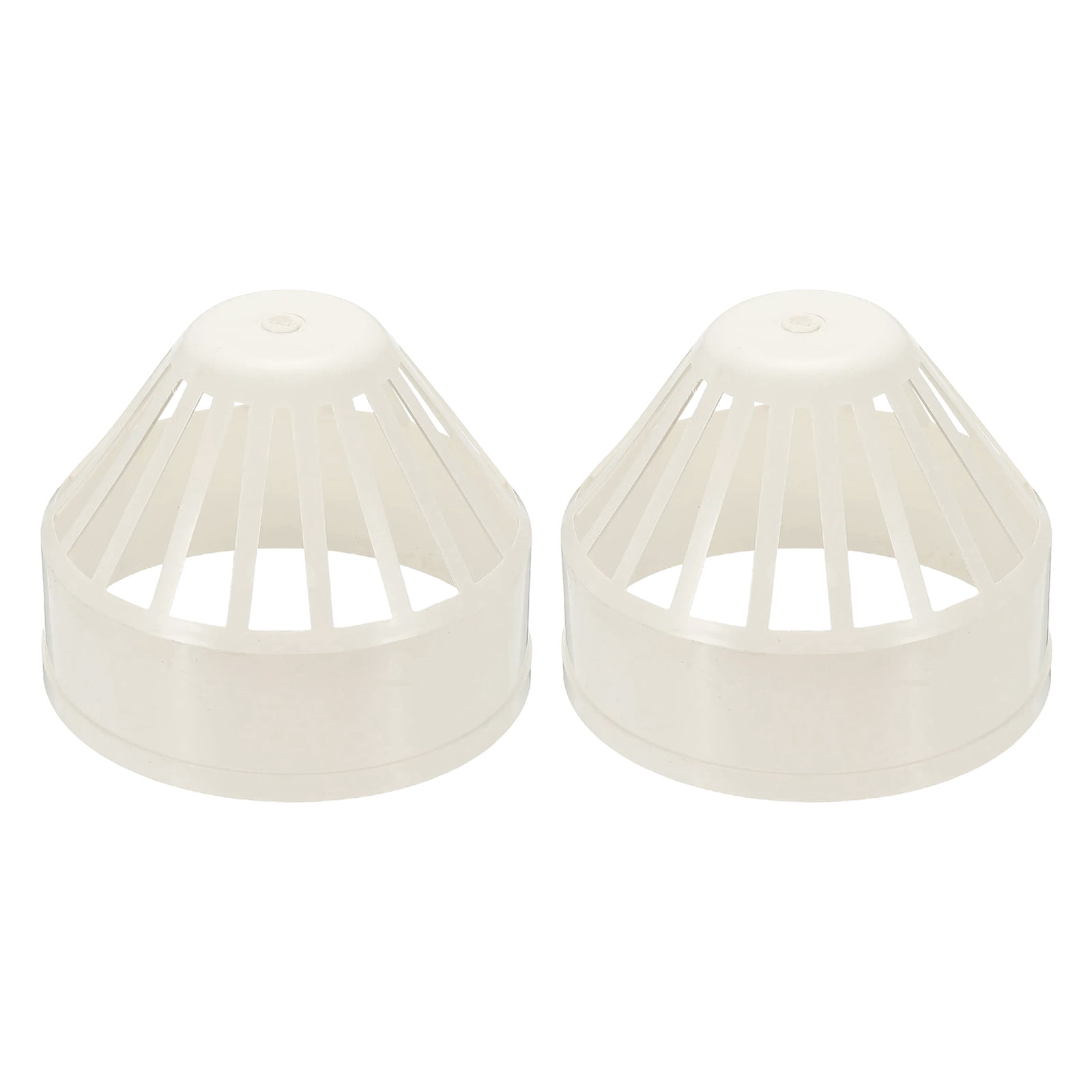 Uxcell 2Pcs Drain Pipe Vent Cap, 6.3 Inch Vent Pipe End Cap Cover Roof ...