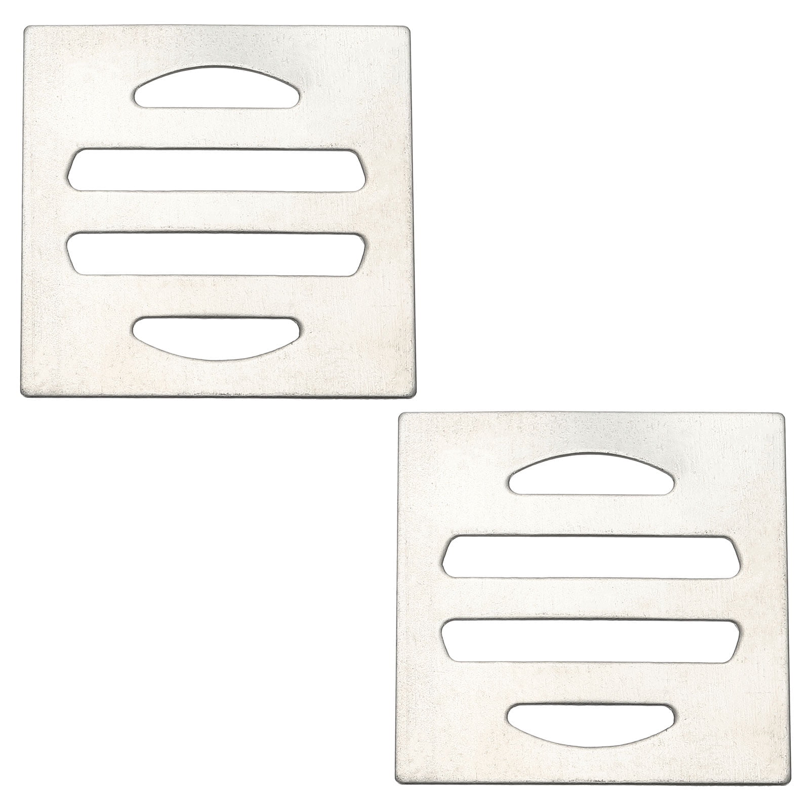 Uxcell 2 Pcs Square Floor Drain Cover, Stainless Steel Shower Hair ...