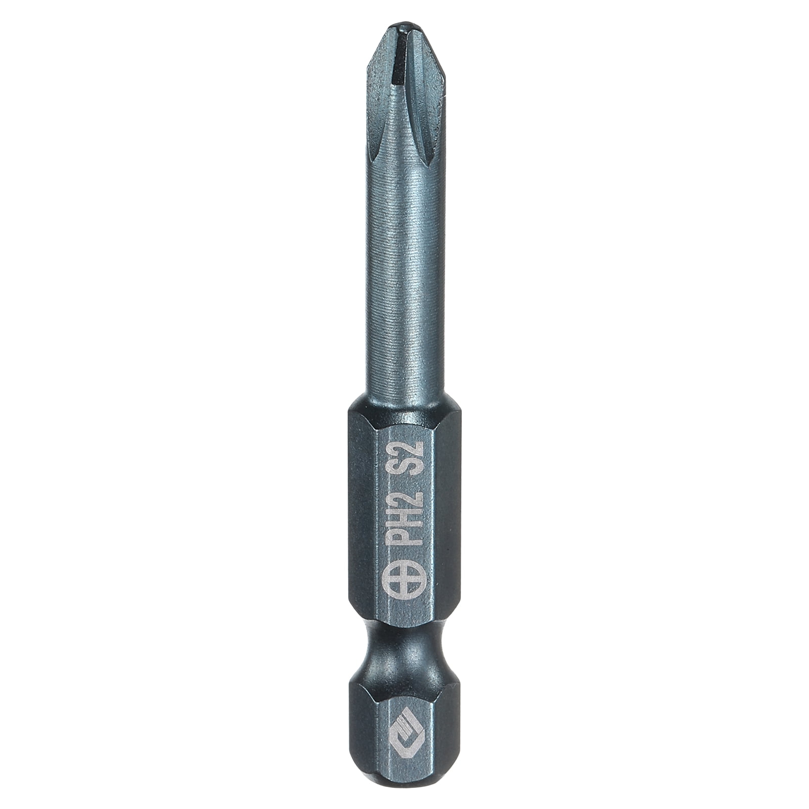 Uxcell #2 Phillips Screwdriver Bit PH2 1/4" Hex Shank 2" (50mm) Long 0. ...