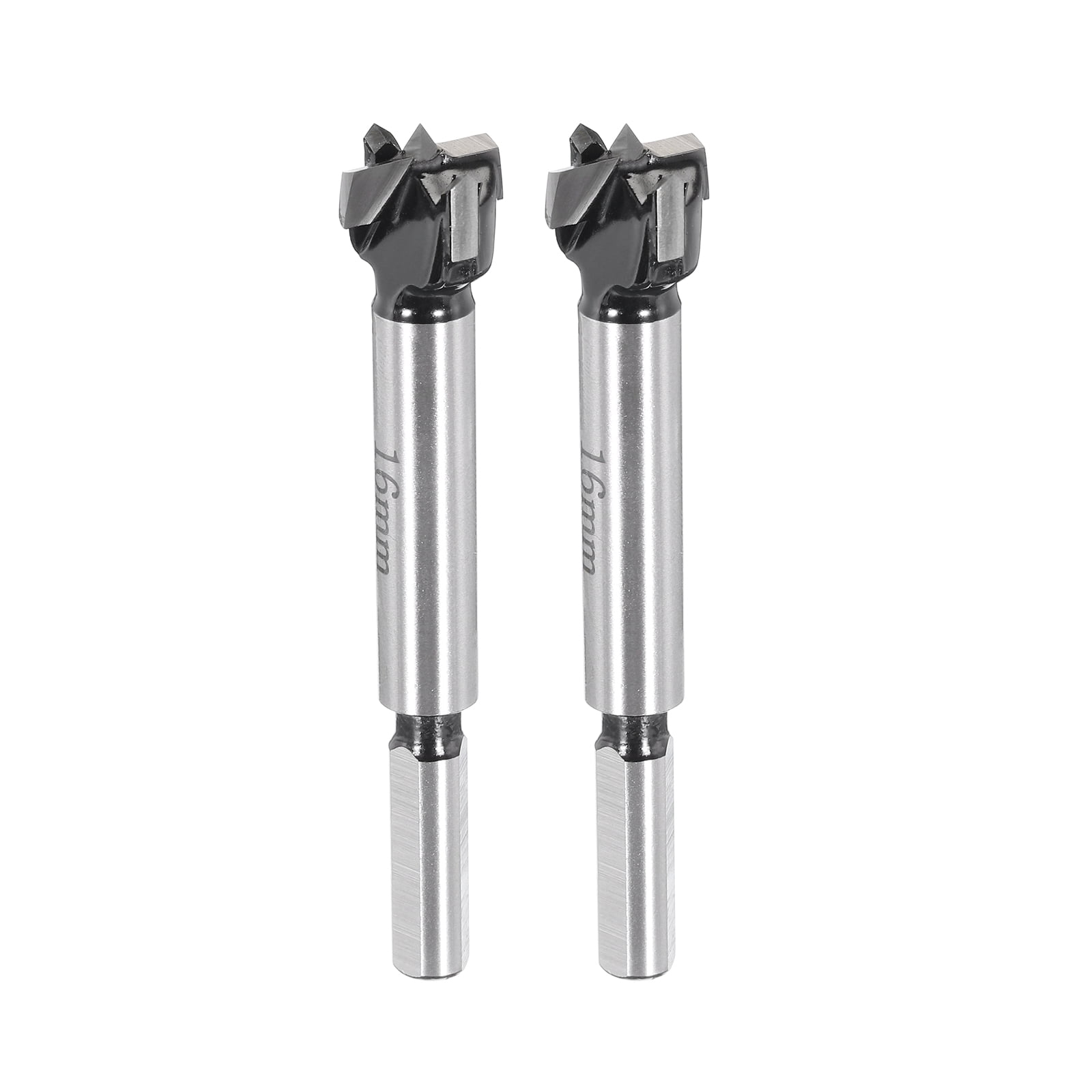 Uxcell 2 Pieces 16mm K30/C1 Tungsten Carbide Wood Hinge Hole Drilling ...