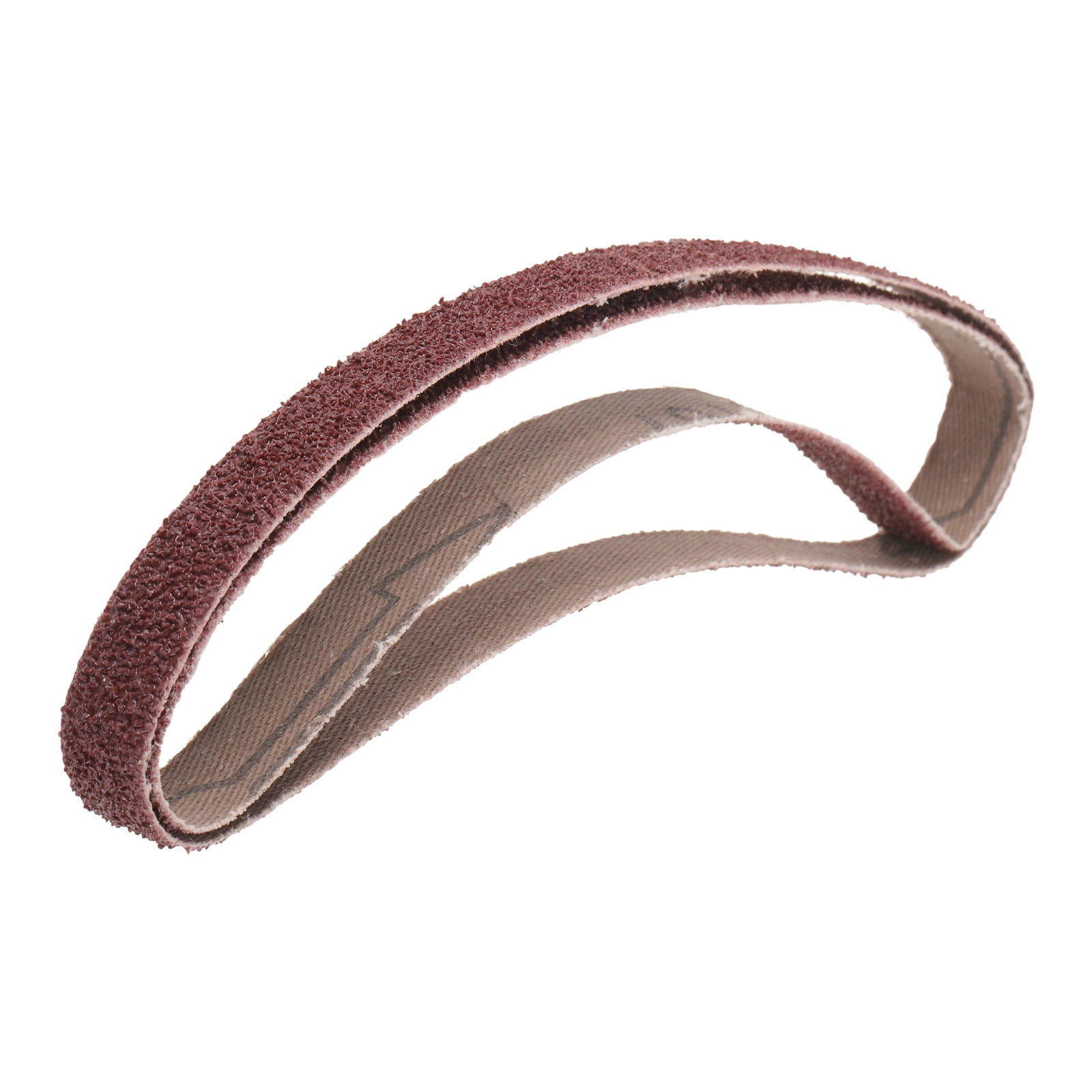 Uxcell 2 Pieces 2-1/2" x 16" Sanding Belts 40 Grits Aluminum Oxide ...