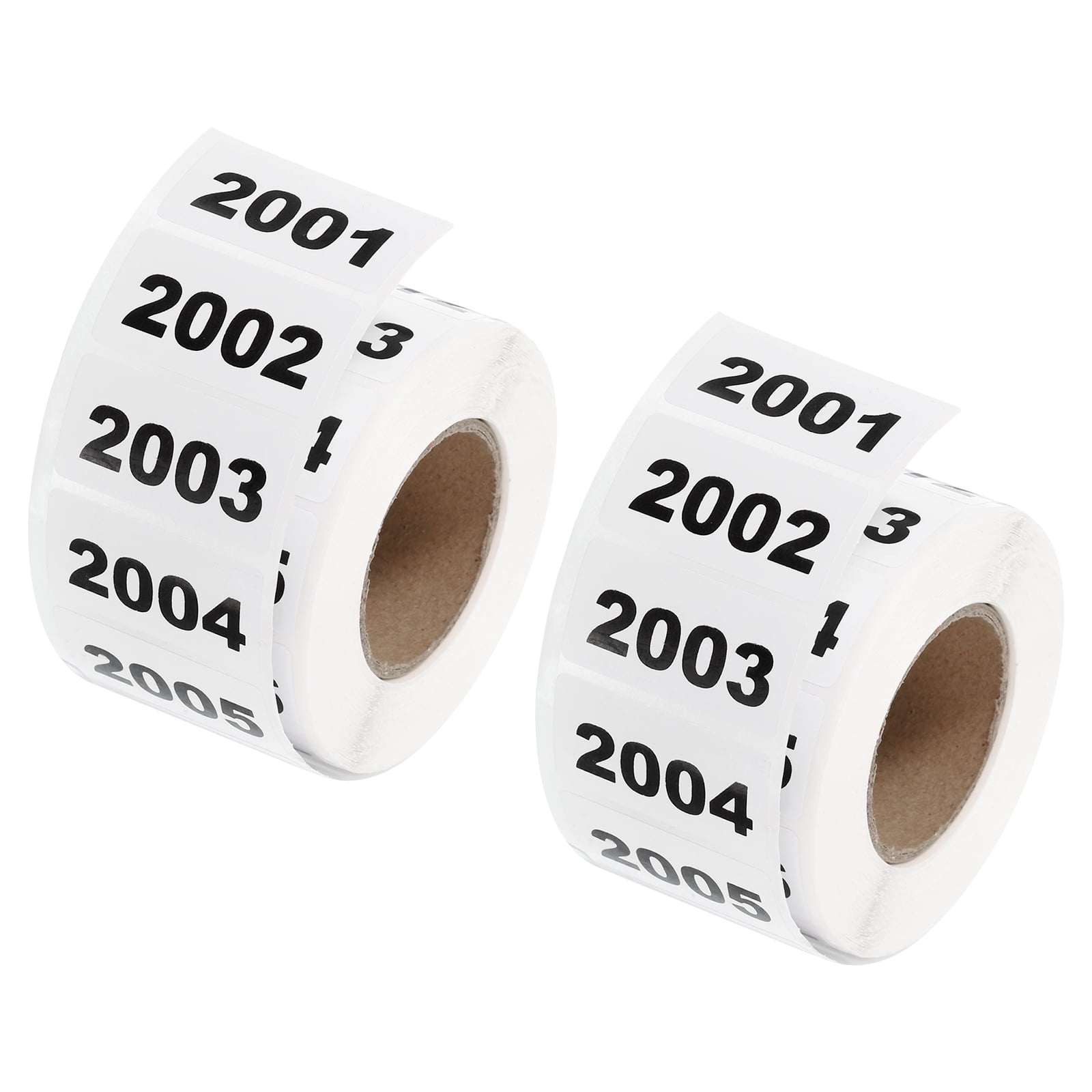 Uxcell 2 Roll Inventory Number Sticker, 2001-3000 Consecutive Numbered ...