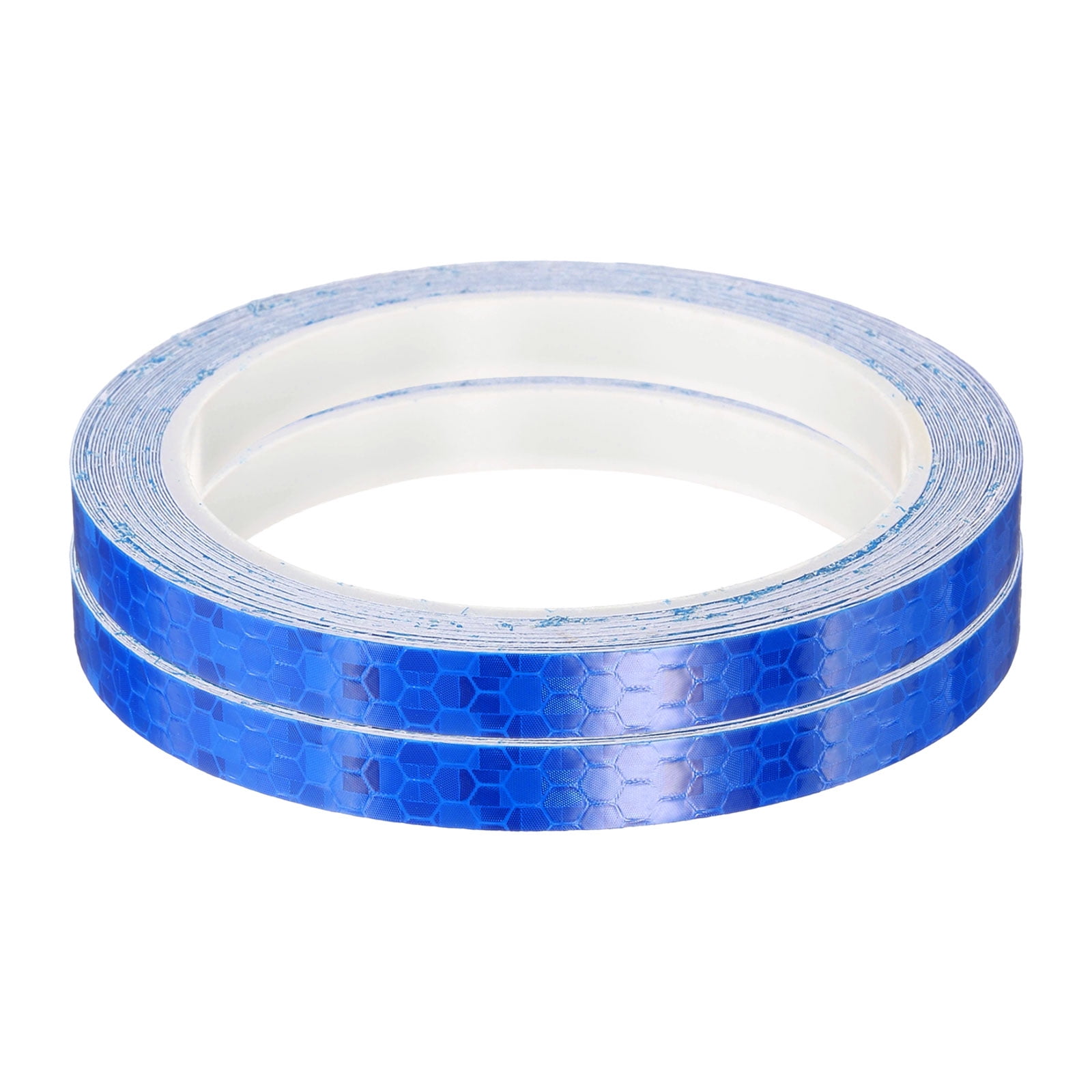 Uxcell 2 Rolls Reflective Tape 0.4"x26ft Adhesive Night Safety Warning ...