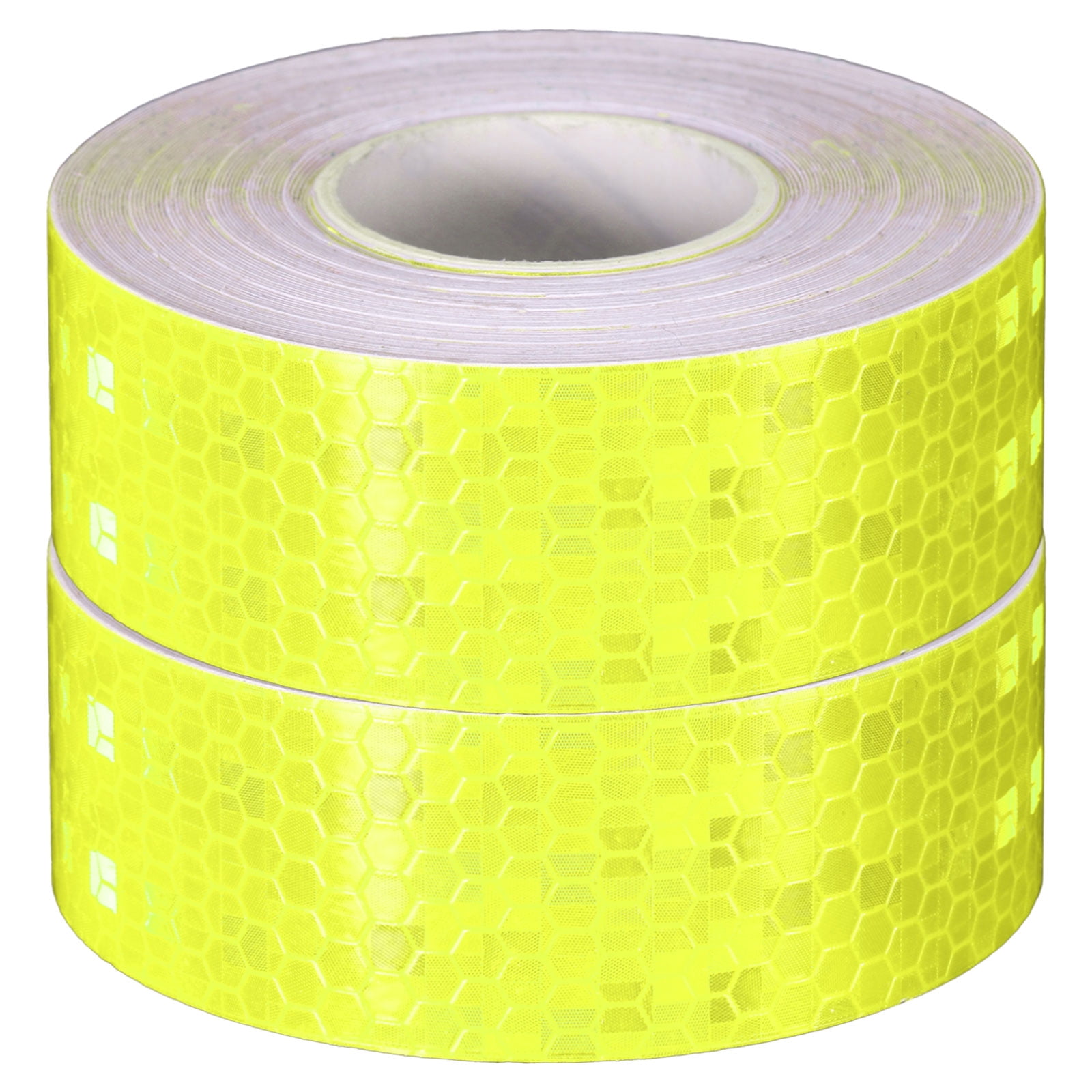 Uxcell 2 Rolls Reflective Tape 1"x33ft Adhesive Night Safety Warning ...