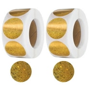 Uxcell Reflective Round Small Number Stickers, Self Adhesive Laser ...