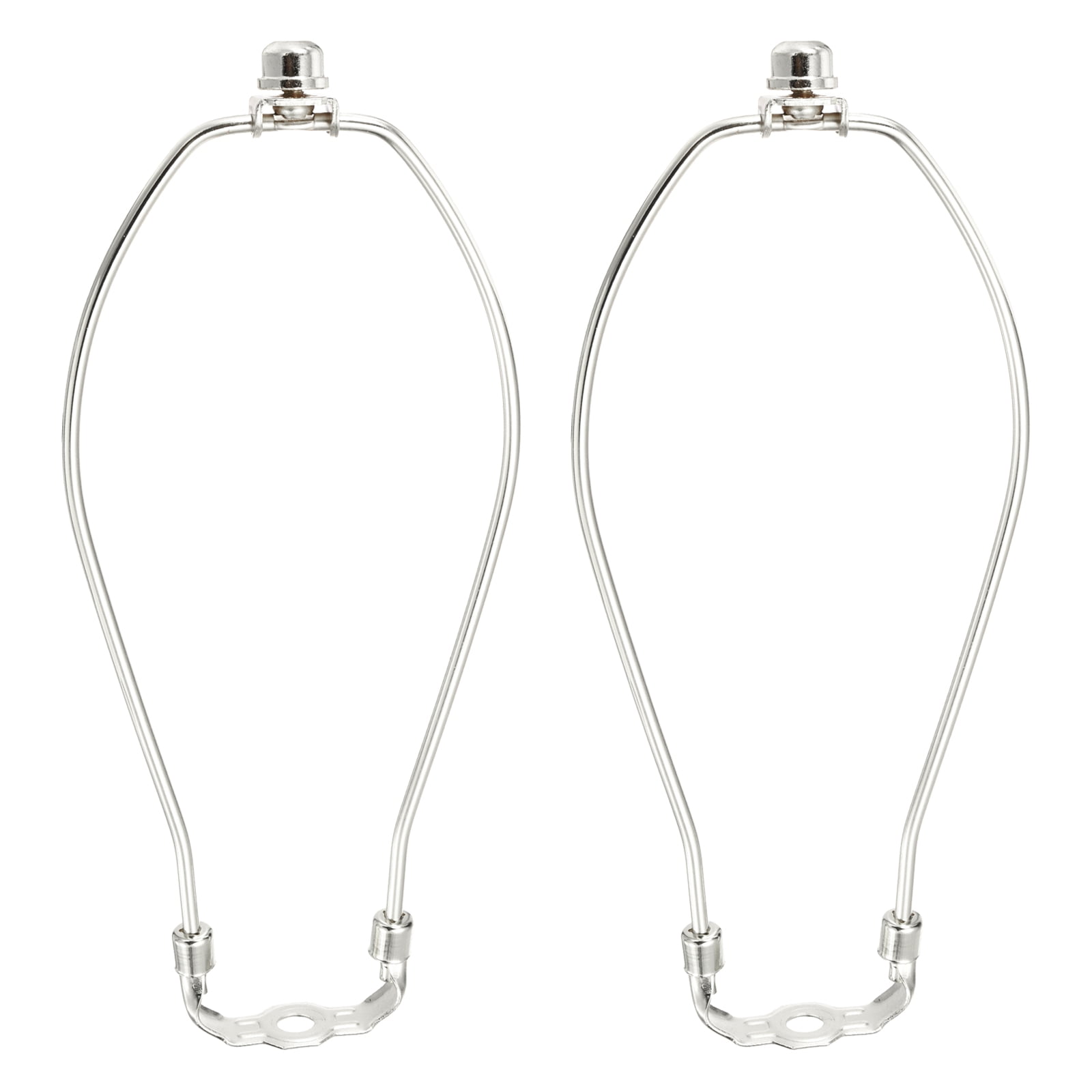 Uxcell 2 Set 10 Inch Lamp Harp with 3/8 Standard Saddle and Lamp Shade ...