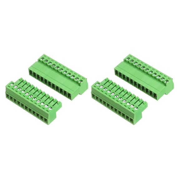 Uxcell 2 Set 11 Pin 3.5mm Pitch PCB Mount Screw Terminal Block ...