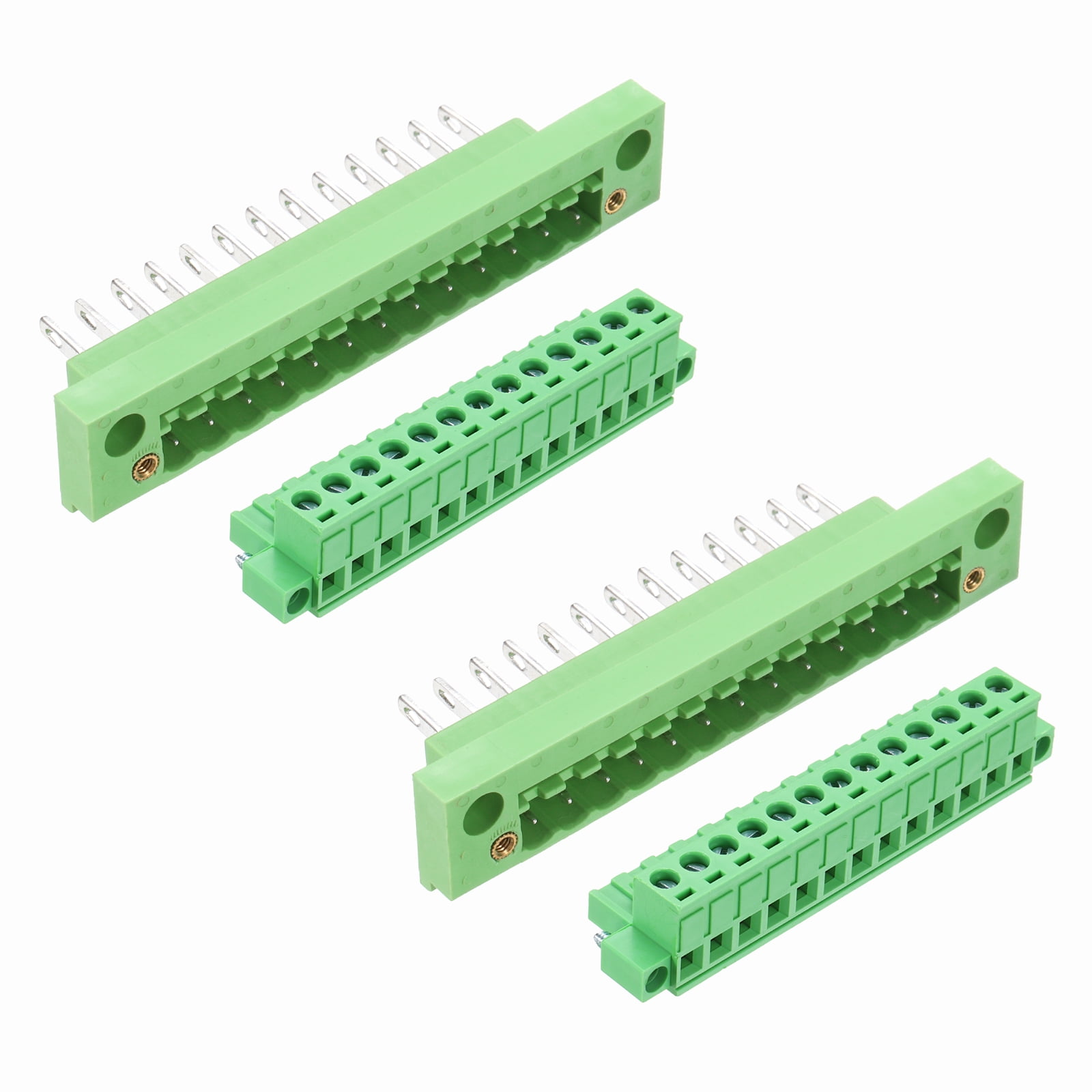 Uxcell 2 Set 13-Pin 5.08mm Pitch Pluggable Screw Terminal Block ...