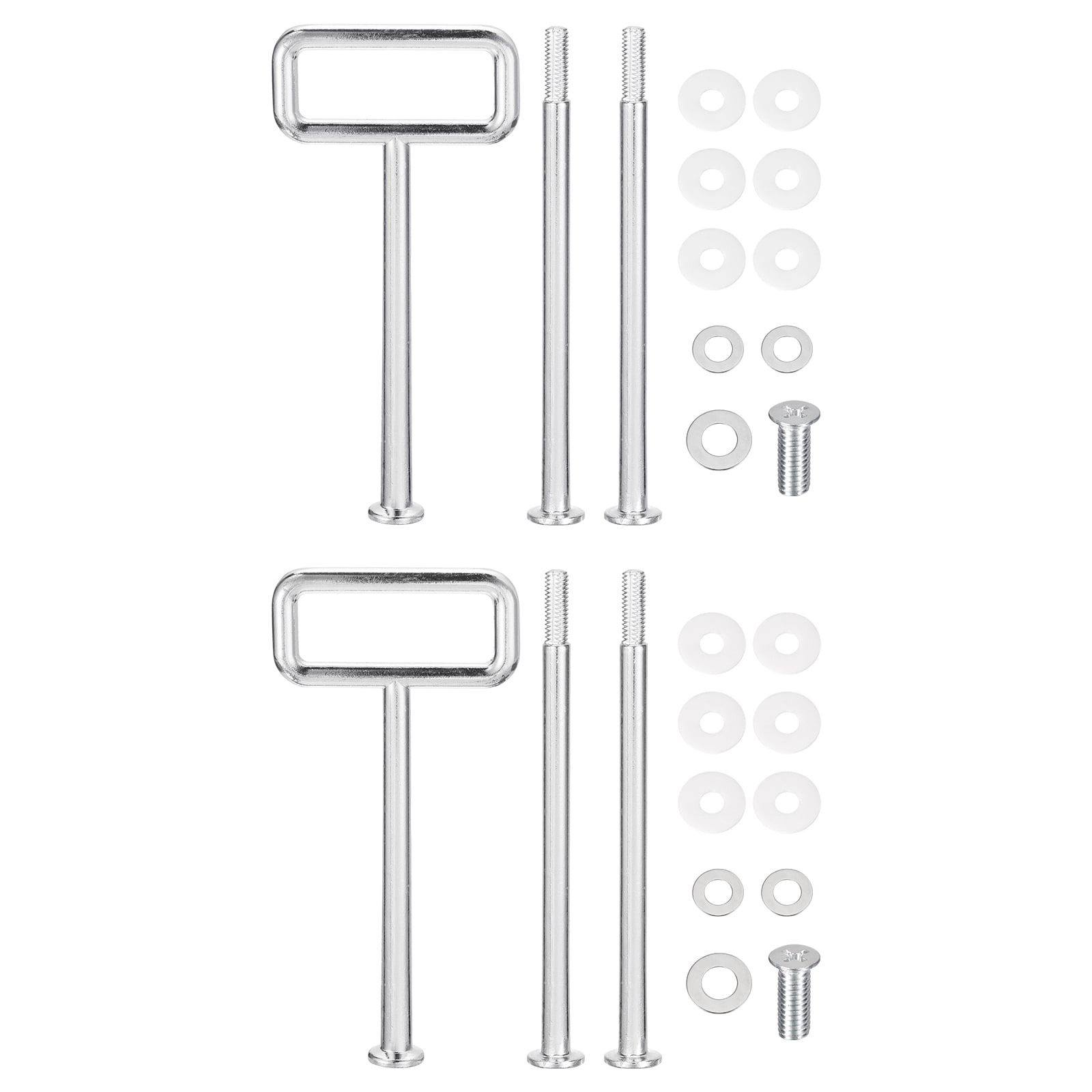 Uxcell 2 Set 3-Tier Cupcake Stand Hardware Handles, Zinc alloy Cake ...