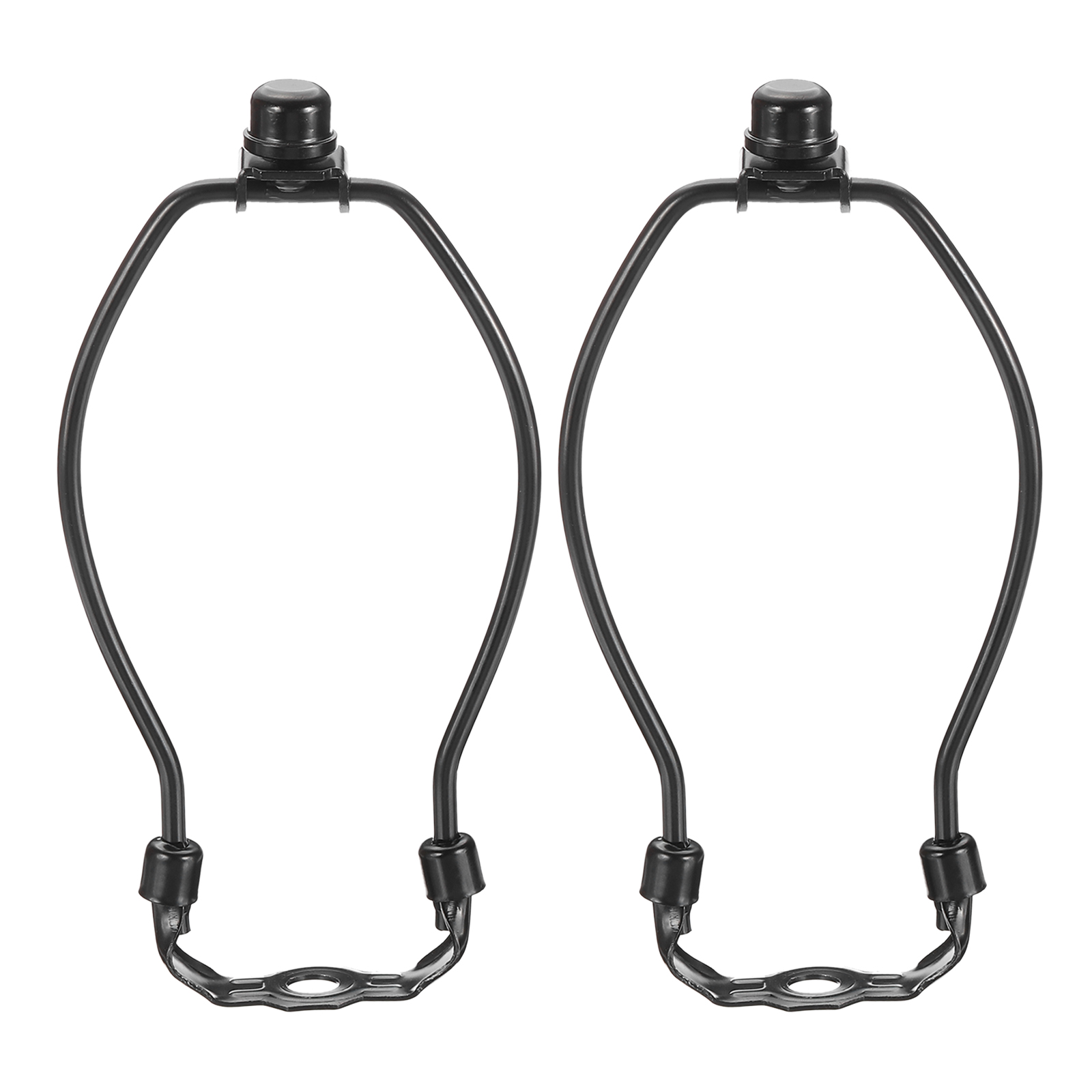 Uxcell 2 Set 6.5 Inch Lamp Harp with 3/8 Standard Saddle and Lamp Shade ...