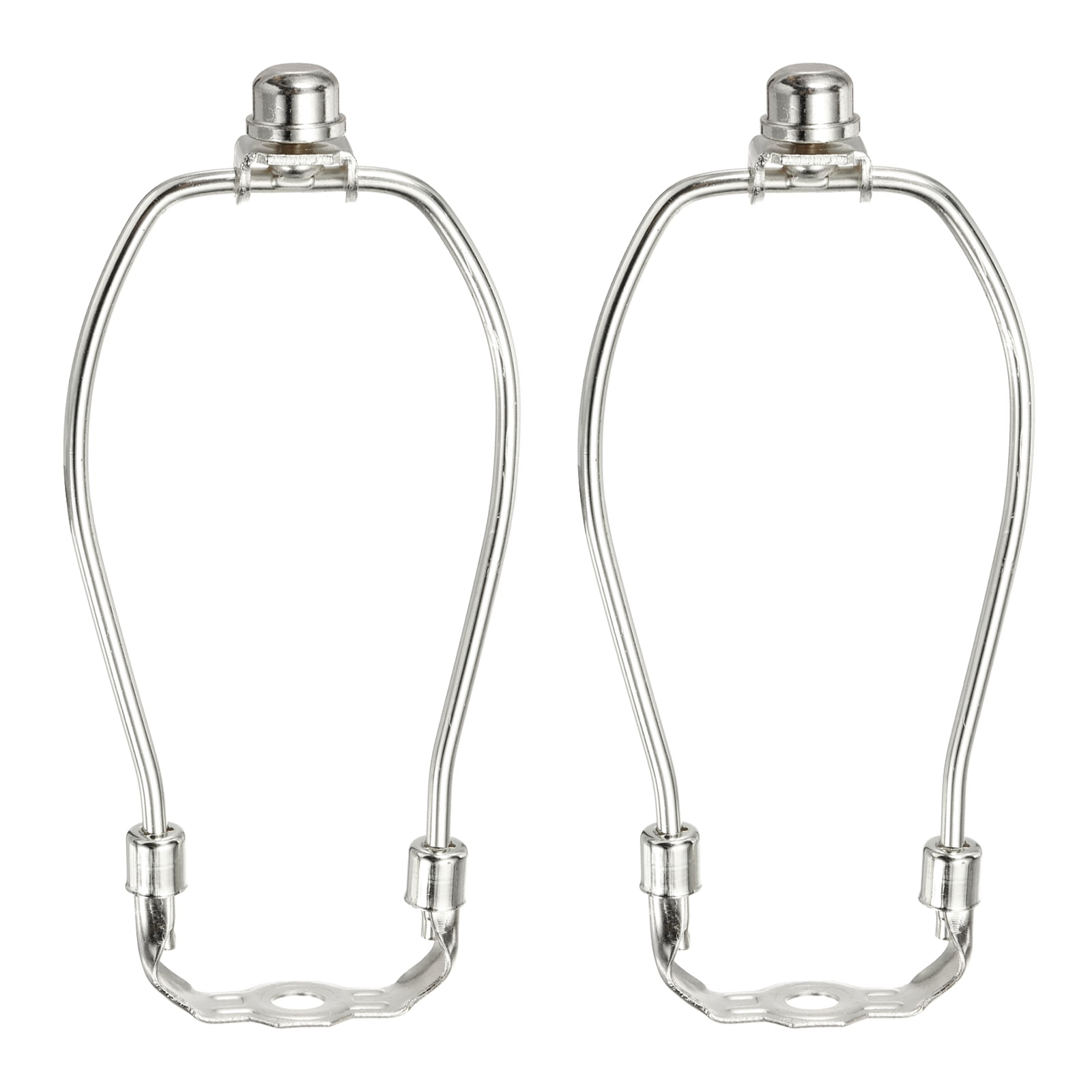Uxcell 2 Set 6.5 Inch Lamp Harp with 3/8 Standard Saddle and Lamp Shade ...