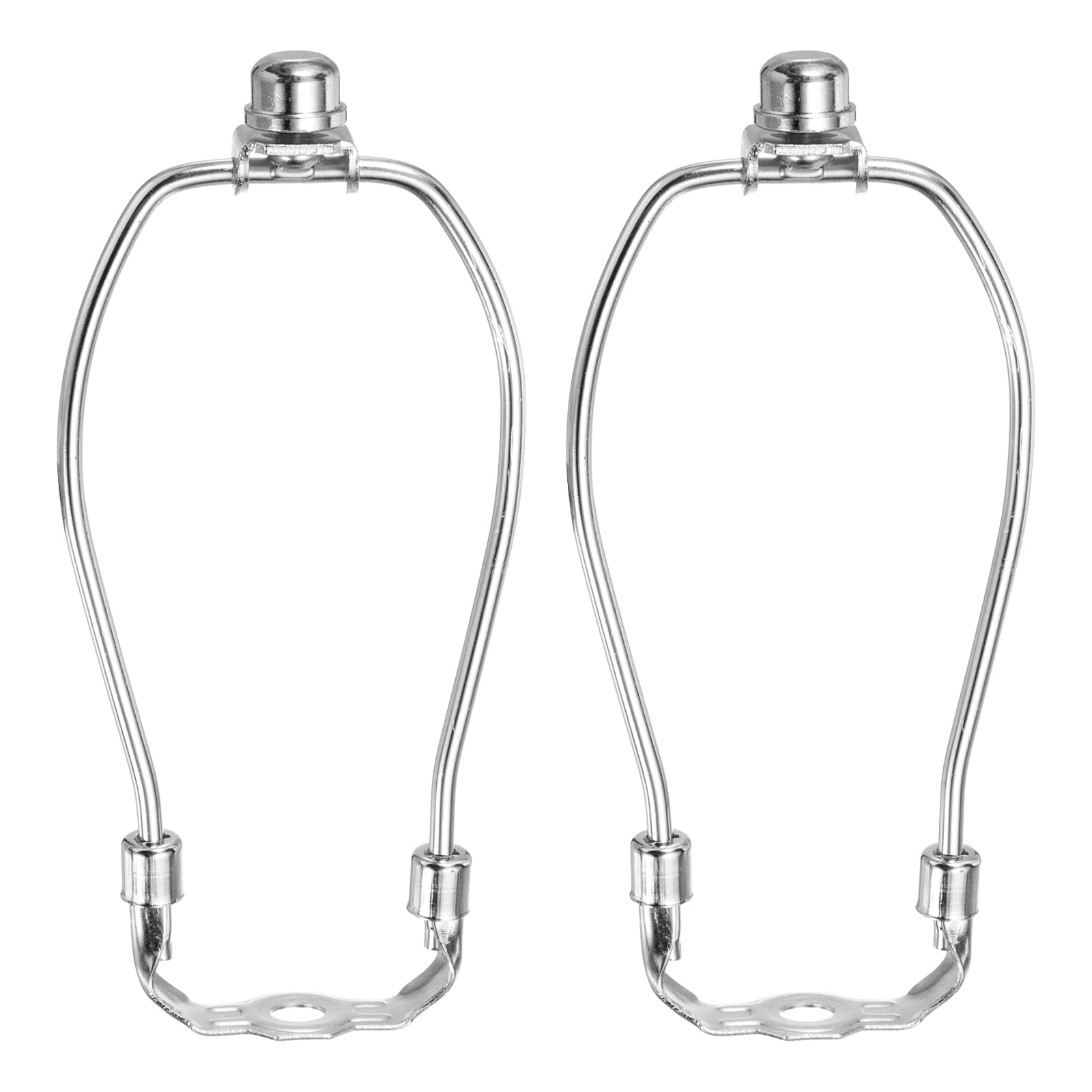 Uxcell 2 Set 6 Inch Lamp Harp with 3/8 Standard Saddle and Lamp Shade ...