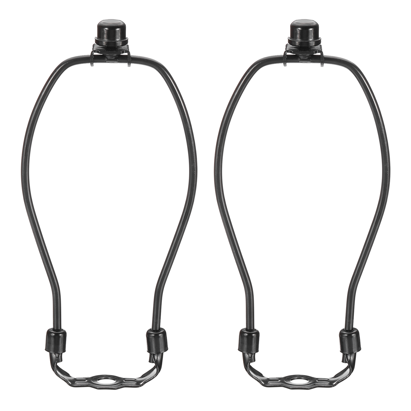 Uxcell 2 Set 7.5 Inch Lamp Harp with 3/8 Standard Saddle and Lamp Shade ...