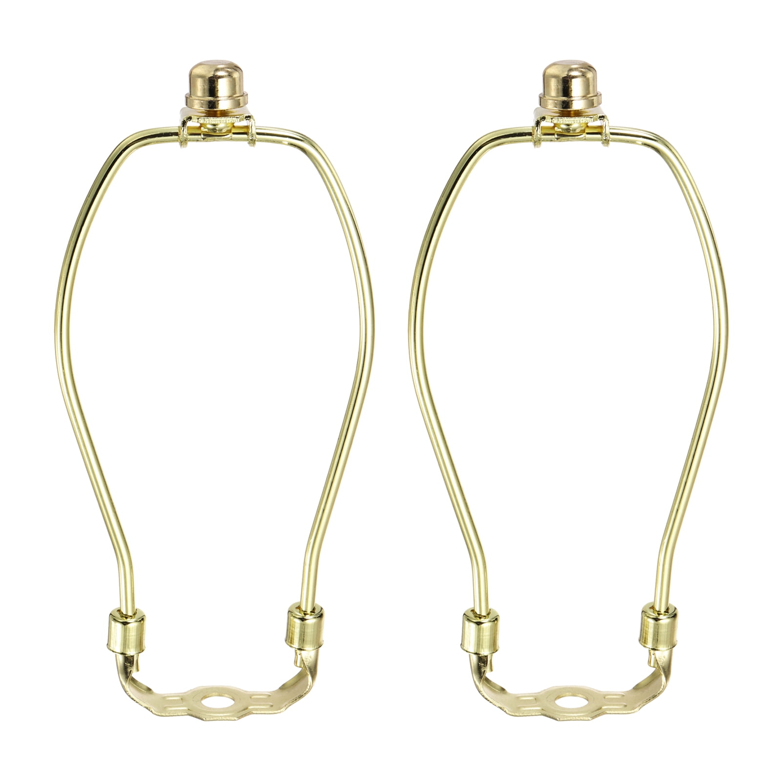 Uxcell 2 Set 7 Inch Lamp Harp with 3/8 Standard Saddle and Lamp Shade ...