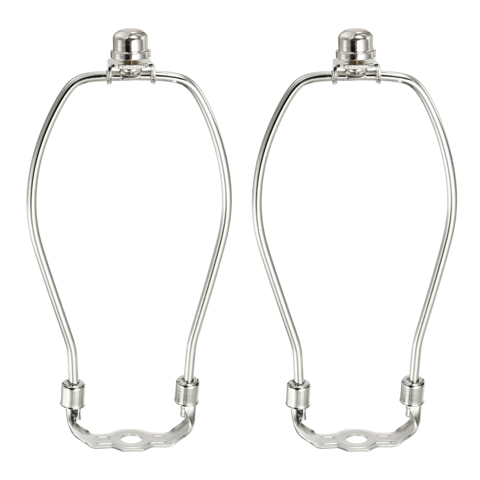 Uxcell 2 Set 7 Inch Lamp Harp with 3/8 Standard Saddle and Lamp Shade ...