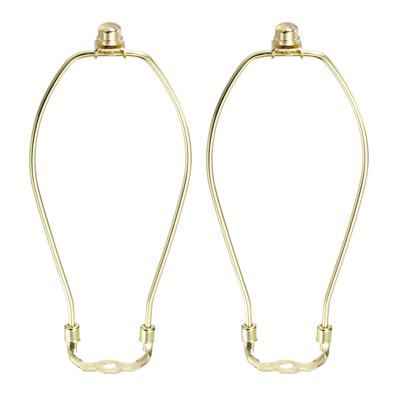 Uxcell 2 Set 9 Inch Lamp Harp with 3/8 Standard Saddle and Lamp Shade ...