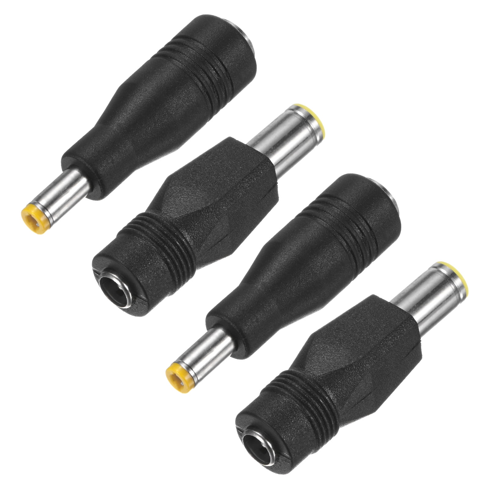 Uxcell 2 Set DC Connectors Adapter 8mm to 5.5mm for Power Station ...