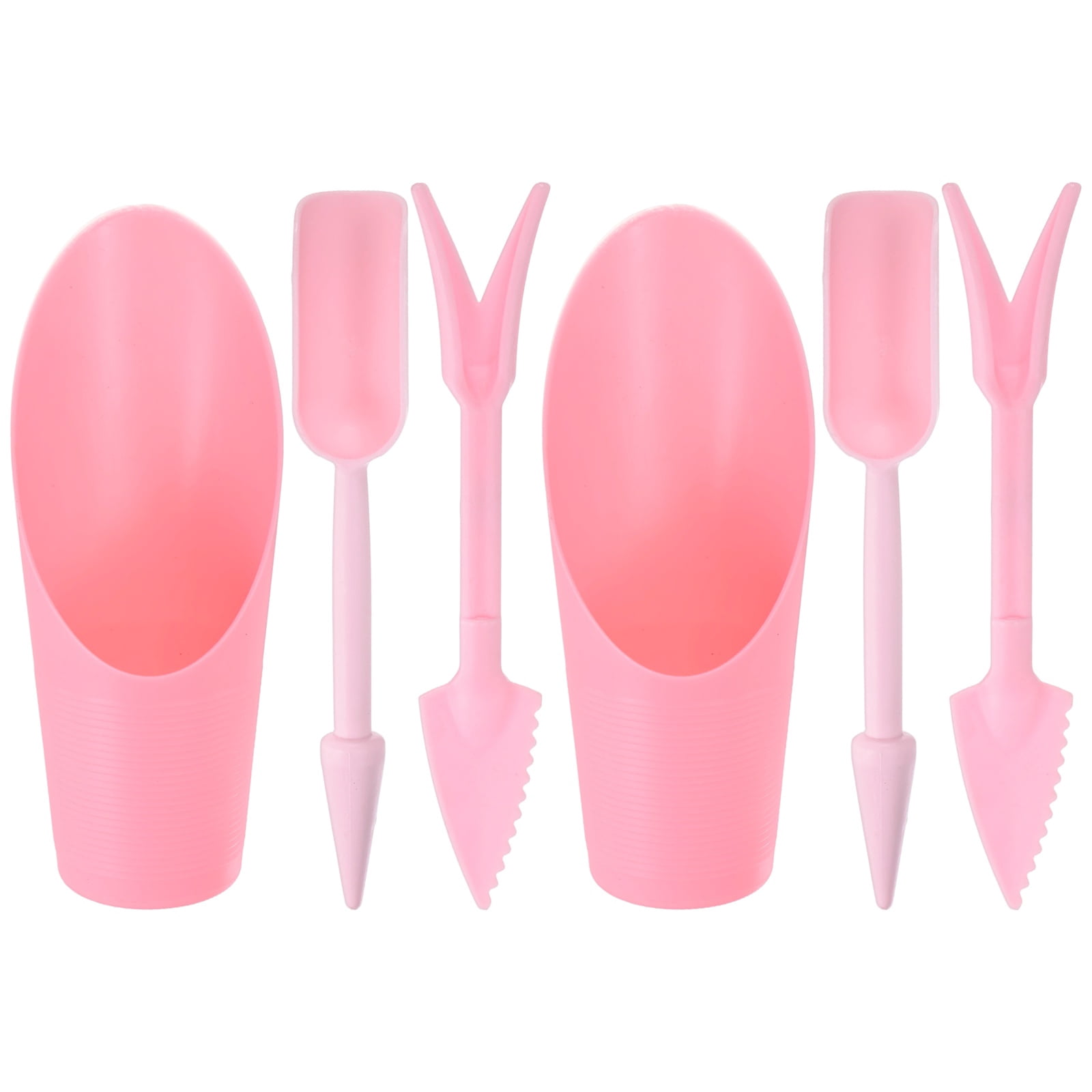 Uxcell 2-Set Succulent Tools, Plastic 2-in-1 Mini Garden Shovel Hand ...