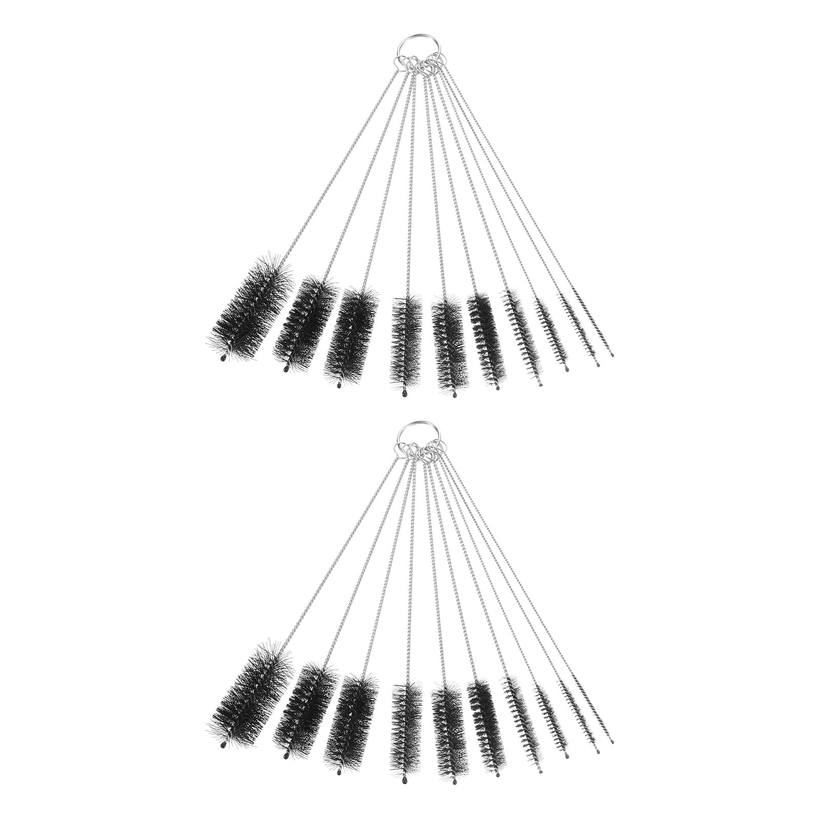 Uxcell 2 Set of Straw Cleaner Brush, 8.3" Nylon Tube Pipe Cleaners Set ...