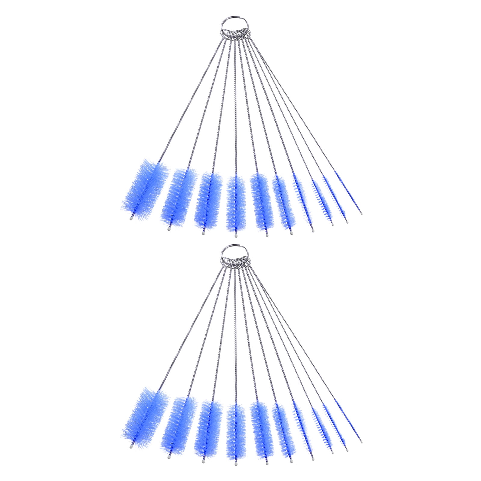 Uxcell 2 Set of Straw Cleaner Brush, 8.3" Nylon Tube Pipe Cleaners Set ...