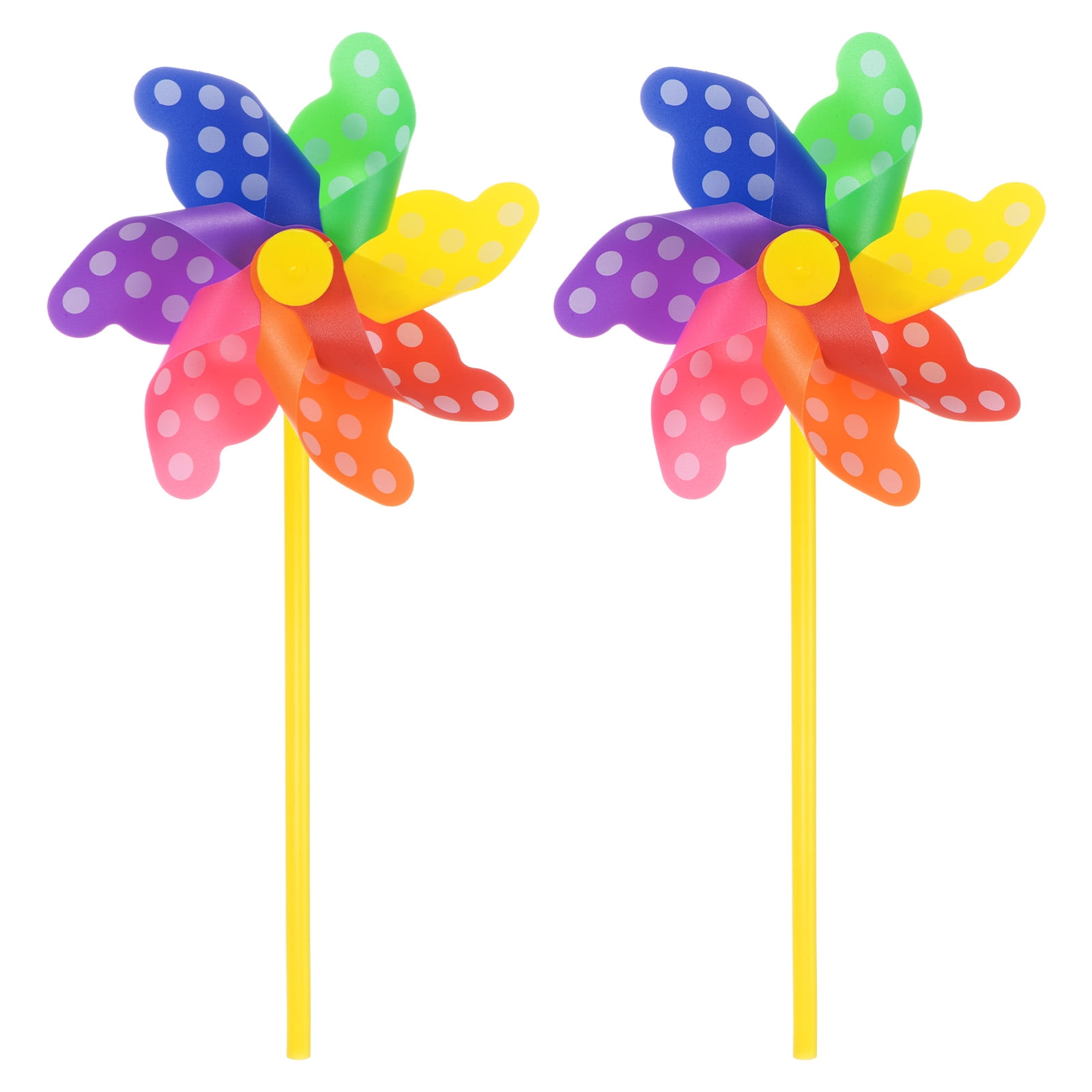 Uxcell 2 Sets Wind Spinner - 12 Inch Pinwheels for Yard and Garden ...