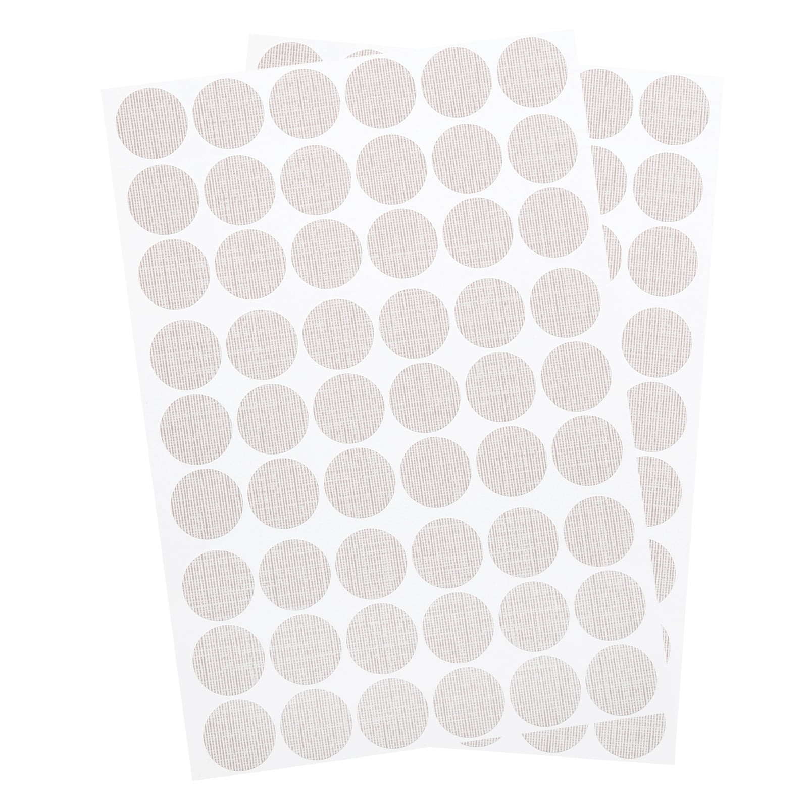 Uxcell 2 Sheets/108Pcs Screw Hole Stickers, 21mm Grey Self-Adhesive ...