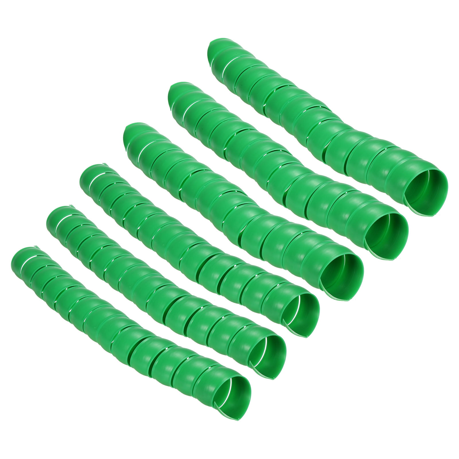 Uxcell 2 Sizes Plastic Tree Trunk Protector Spiral Tree Bark Wraps ...