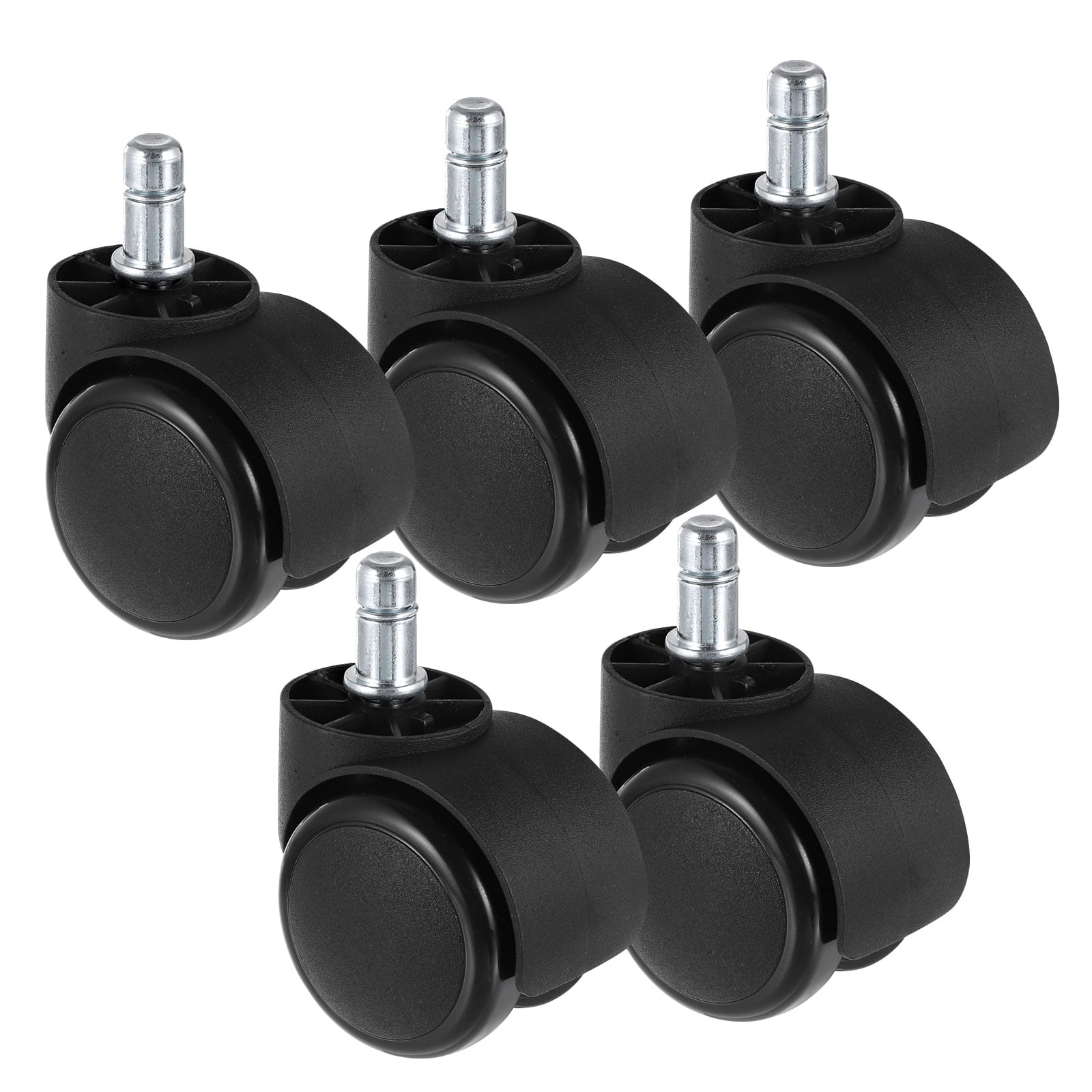 Uxcell 2" Swivel Casters Nylon 360 Degree Threaded Swivel Stem Wheels ...