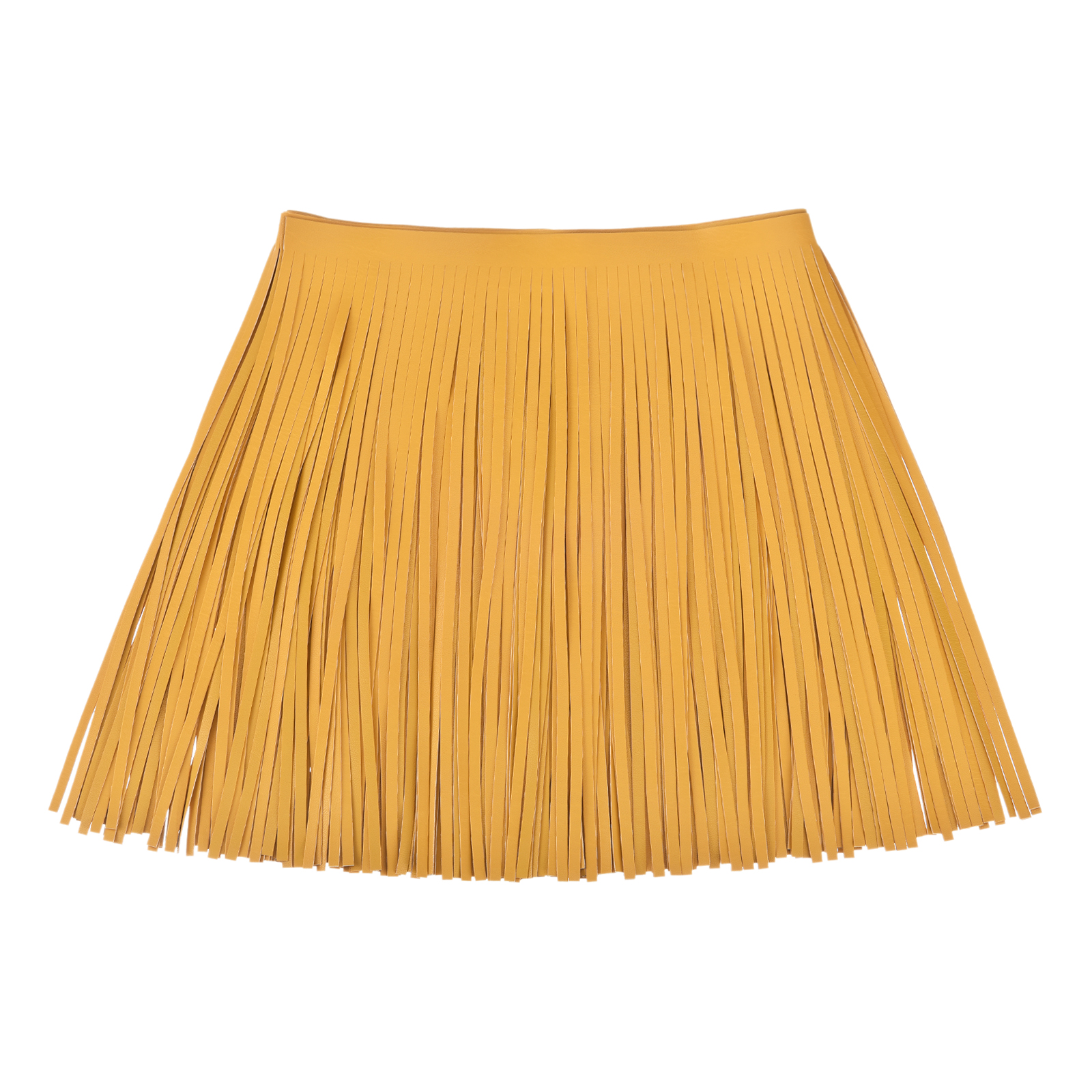 Uxcell 2 Yards 12 Inch Faux Leather Fringe Trim Tassel Fringe for ...