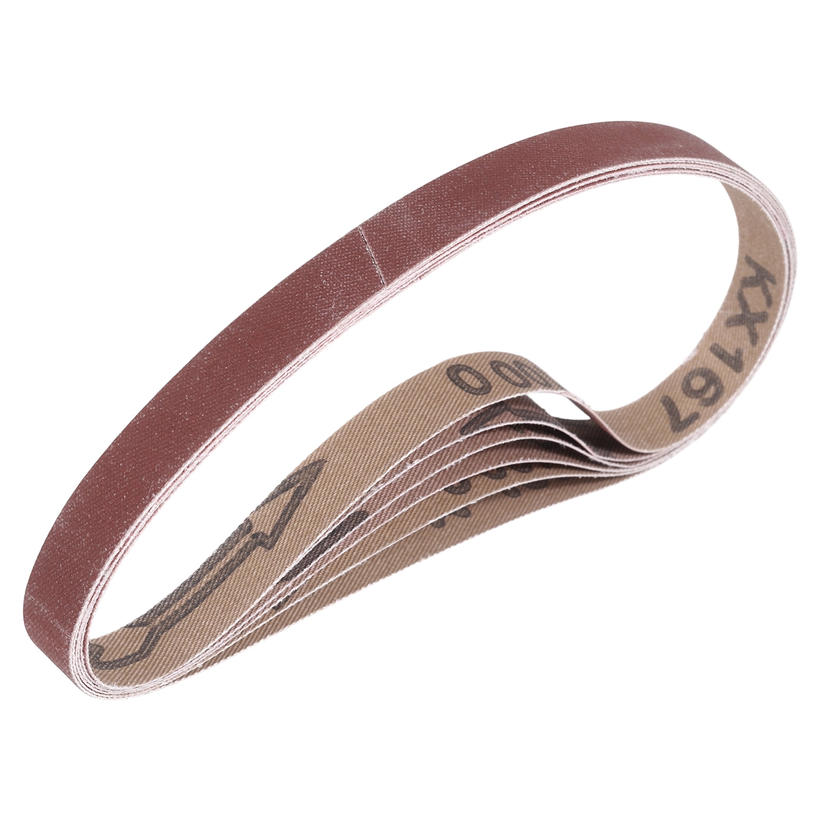 Uxcell 2 x 42 Inch Sanding Belts, 6 Pcs 1000 Grits Aluminum Oxide ...