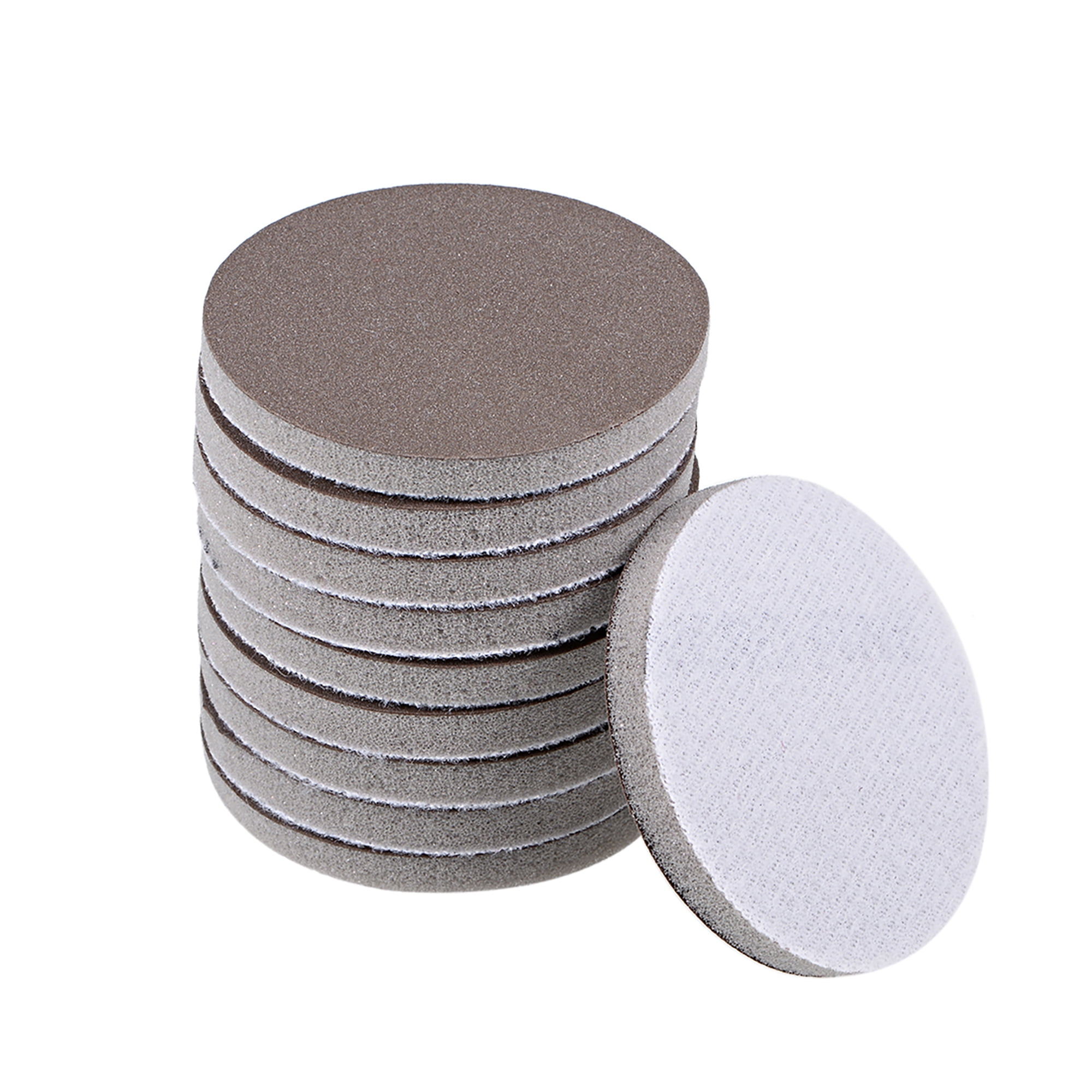 Uxcell 2''x 800Grits Hook and Loop Sanding Disc Sponge Sanding Wet Dry ...