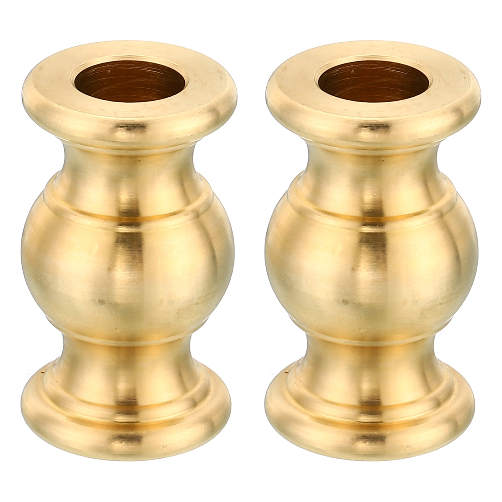 Uxcell 20.5x36mm Solid Brass Lamp Neck Threaded Turned Brass Spindle ...