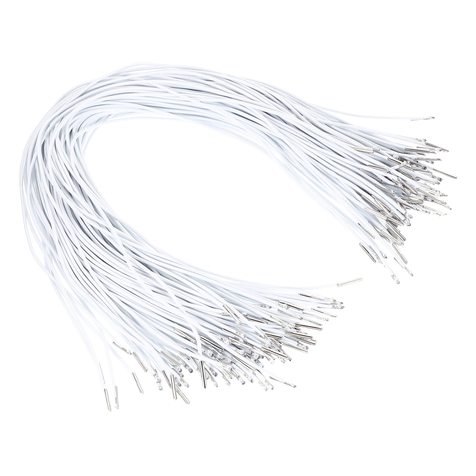 Uxcell 20 Inch Elastic Barbed Cord 2 mm Loop Stretch Round String with ...