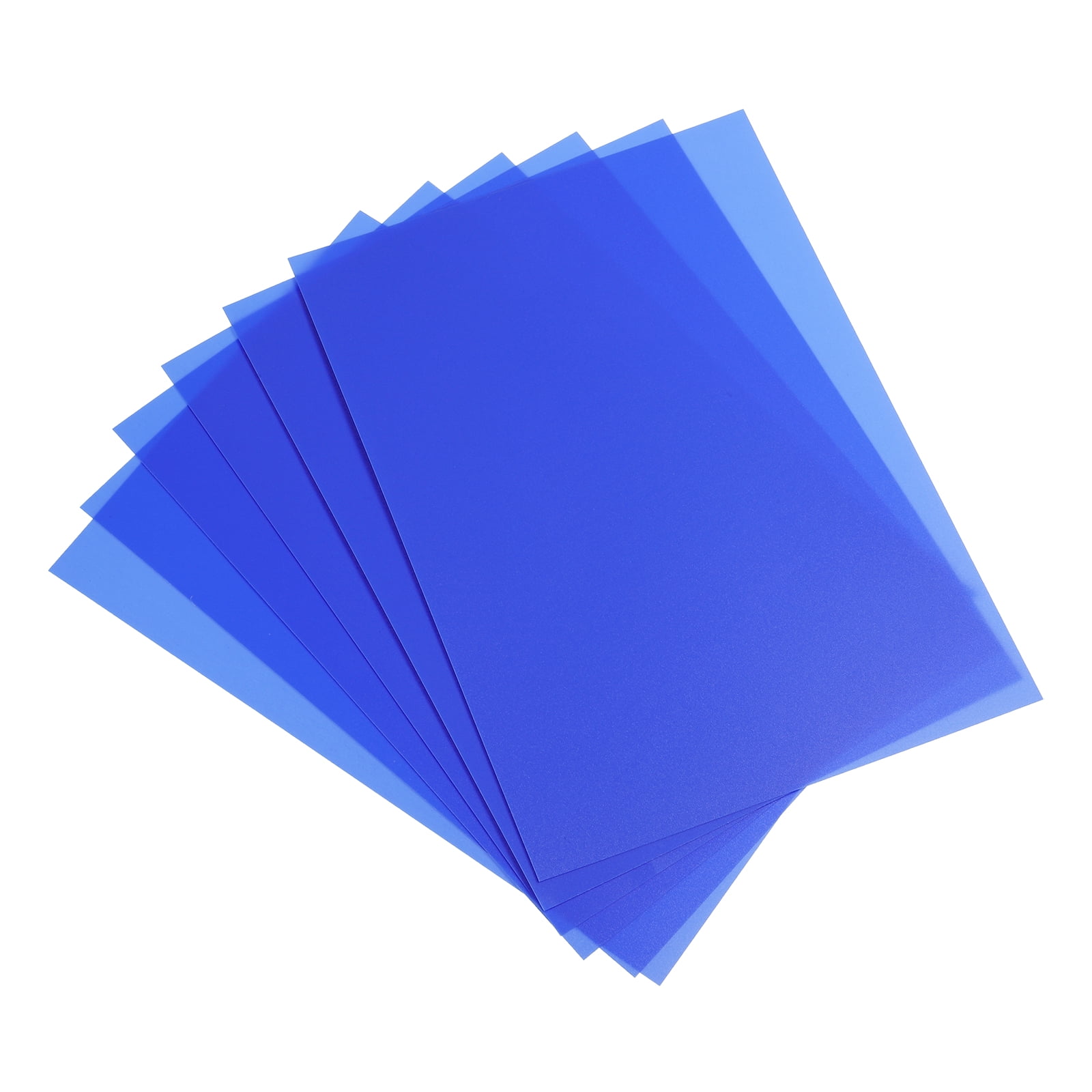 Uxcell 20 Mil Clear Binding Covers, 20Pcs for Report, Blue - Walmart.com