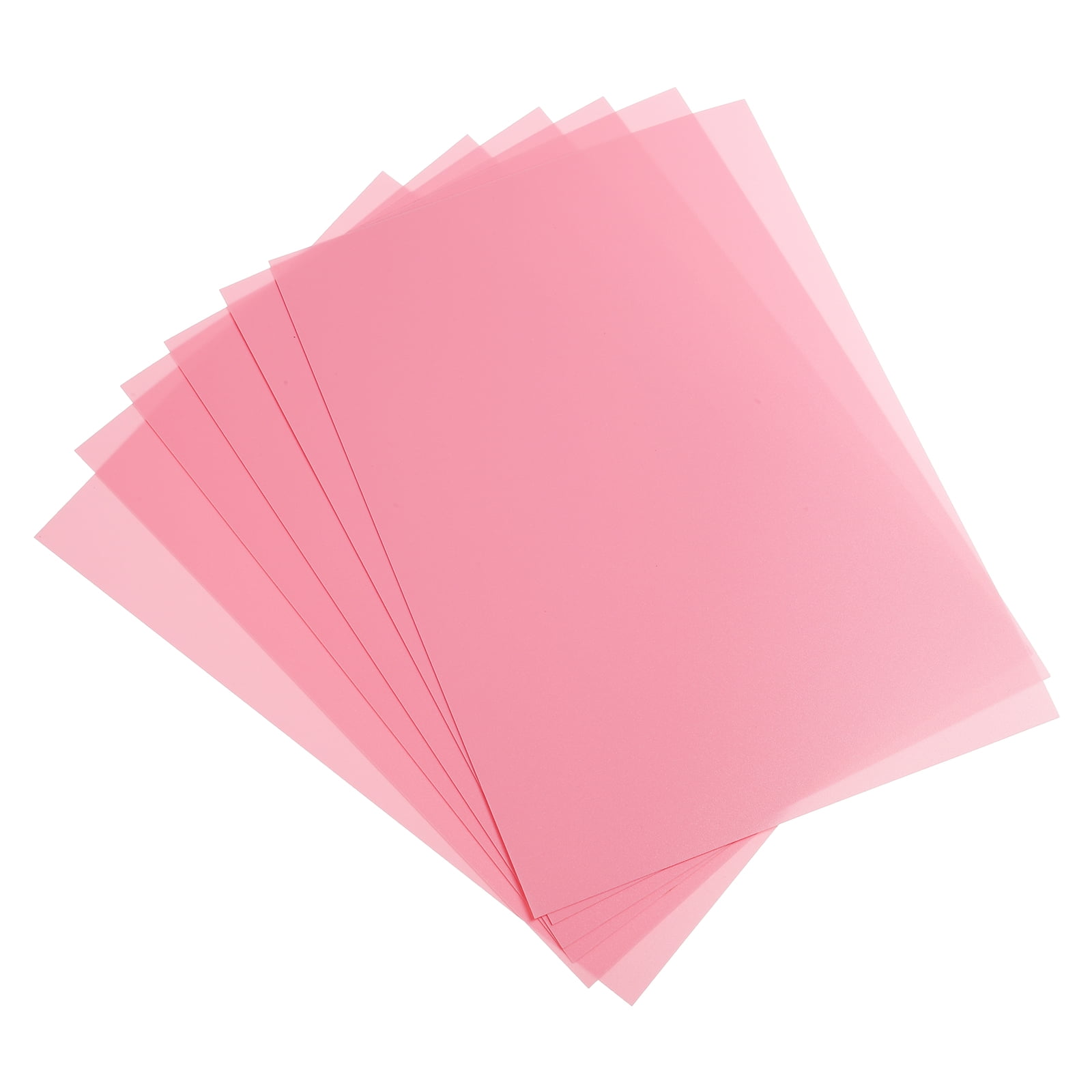Uxcell 20 Mil Clear PVC Binding Covers, 20 Pcs for Report, Pink ...