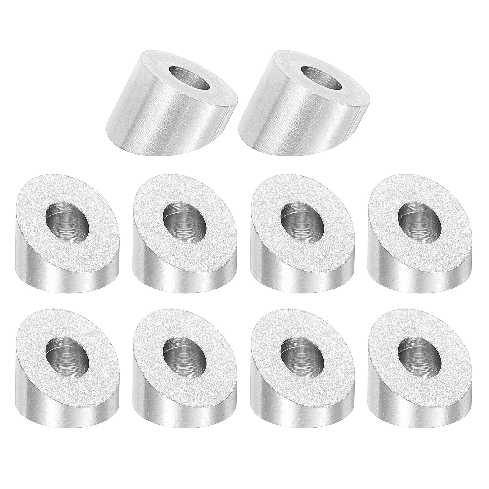 Uxcell 20 Pack 1/4 Inch 30 Degree Angle Beveled Washer, Silver ...